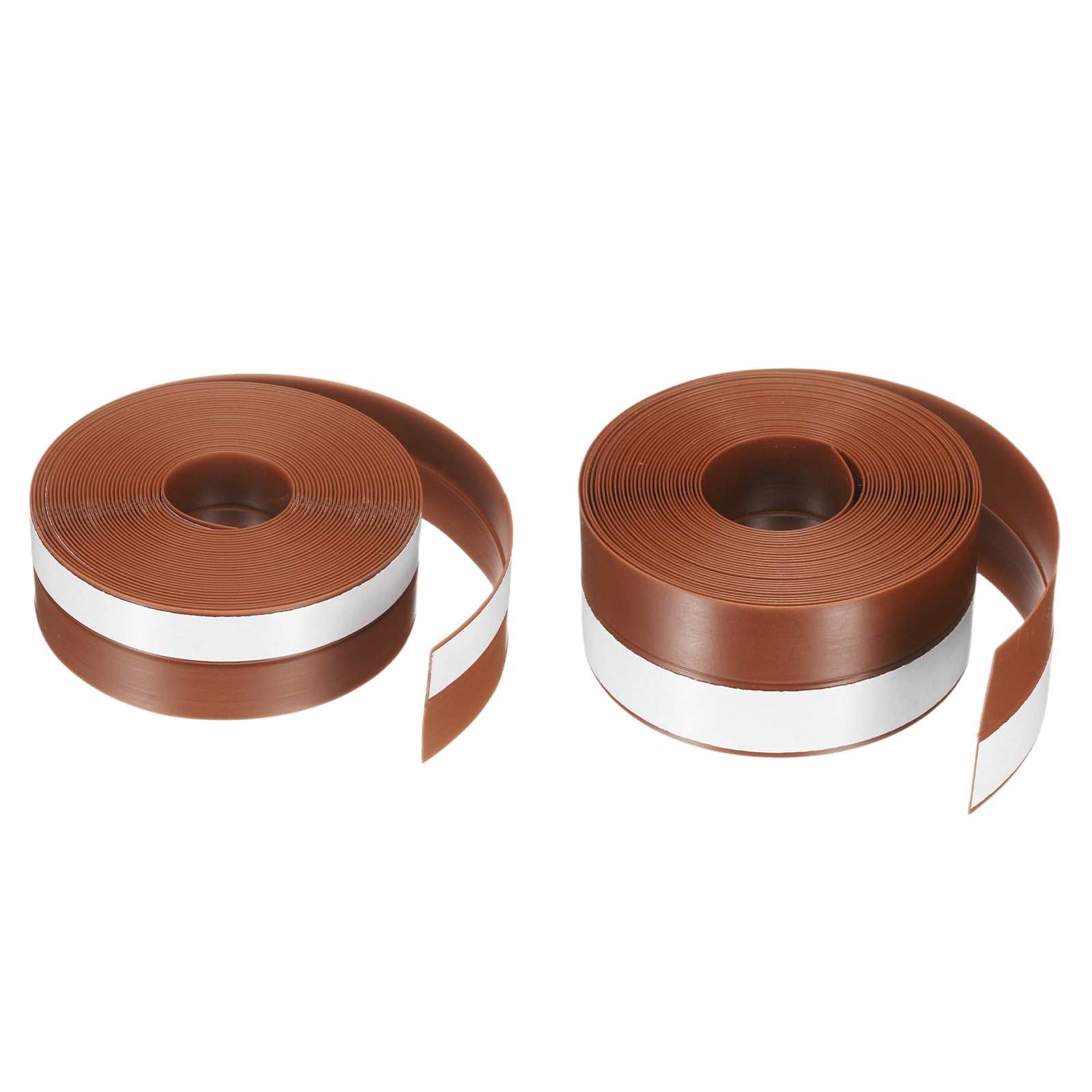 Uxcell 2pcs Weather Stripping Door Seal 16.4ft x 25mm 16.4ft x 35mm TPE ...