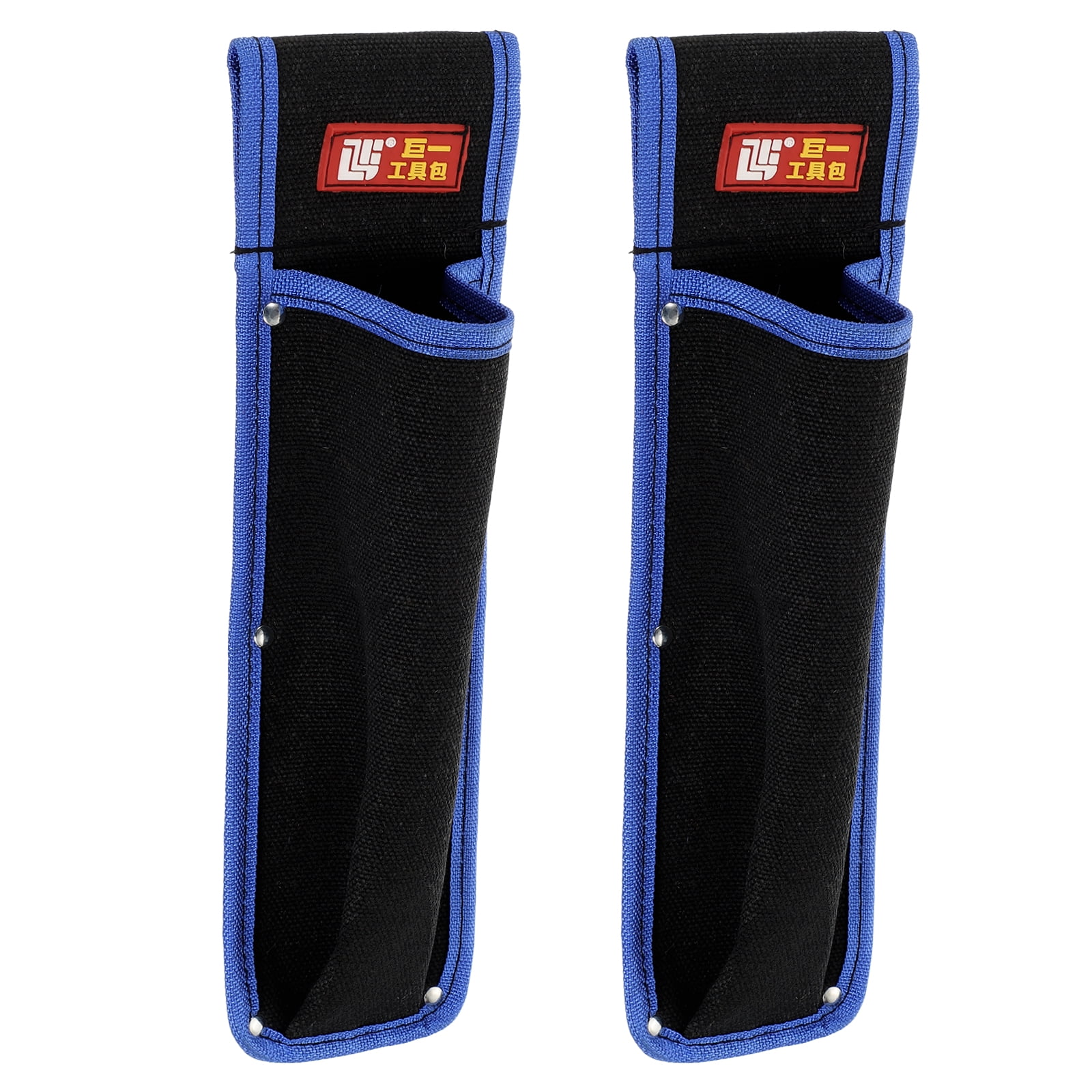 Uxcell 2pcs Welding Rod Pouch 14.57" x 3.94" x 10.24" Canvas Leather ...