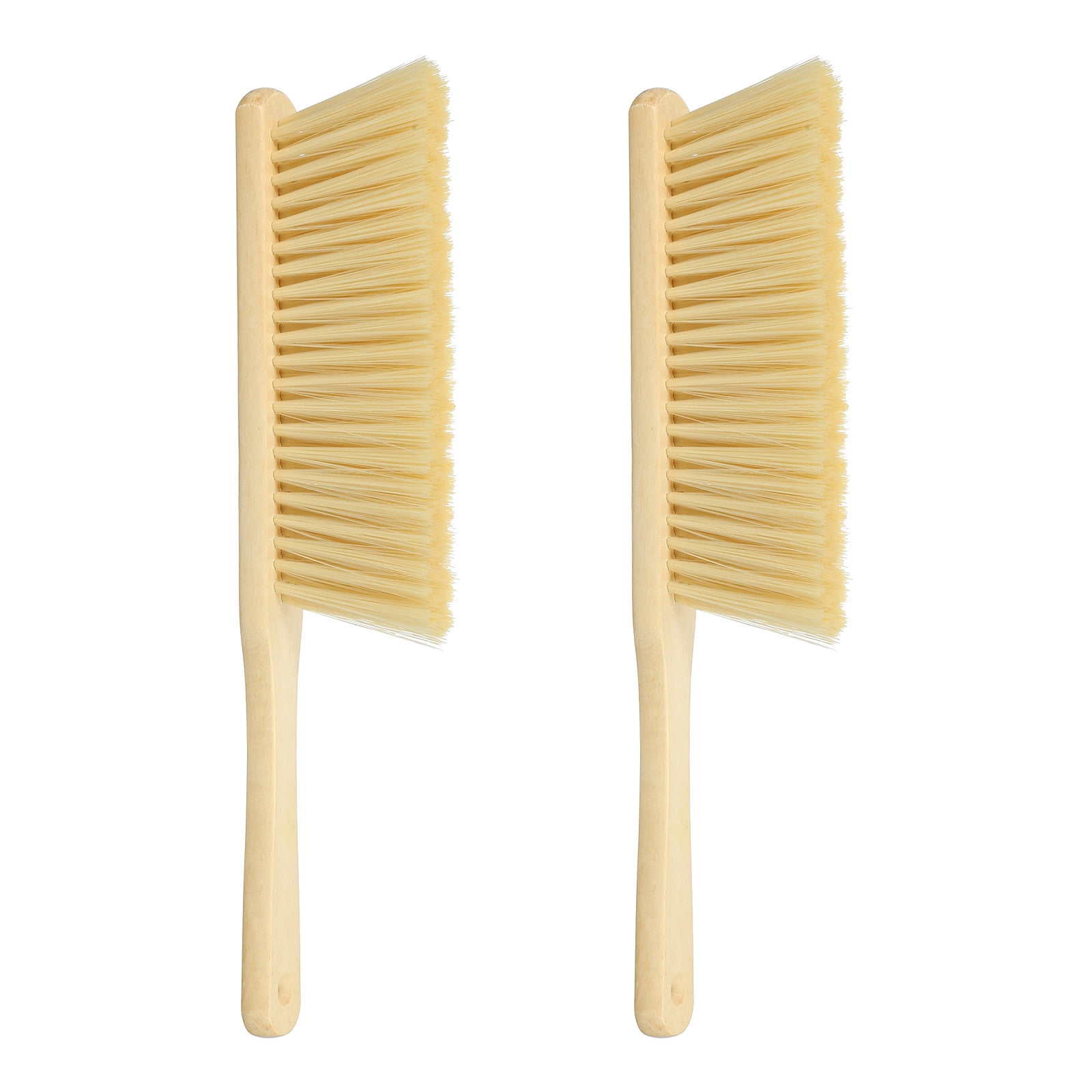 Uxcell 2 Pcs Wooden Dust Brush, 14" Hand Broom Cleaning Brush Soft ...