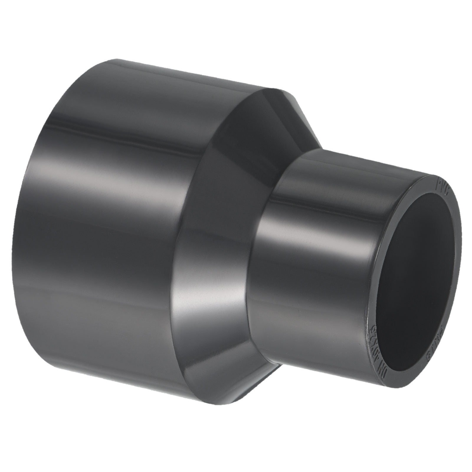 Uxcell 2x1.3" ID Reducer Pipe Fitting PVC Straight Socket Coupling ...