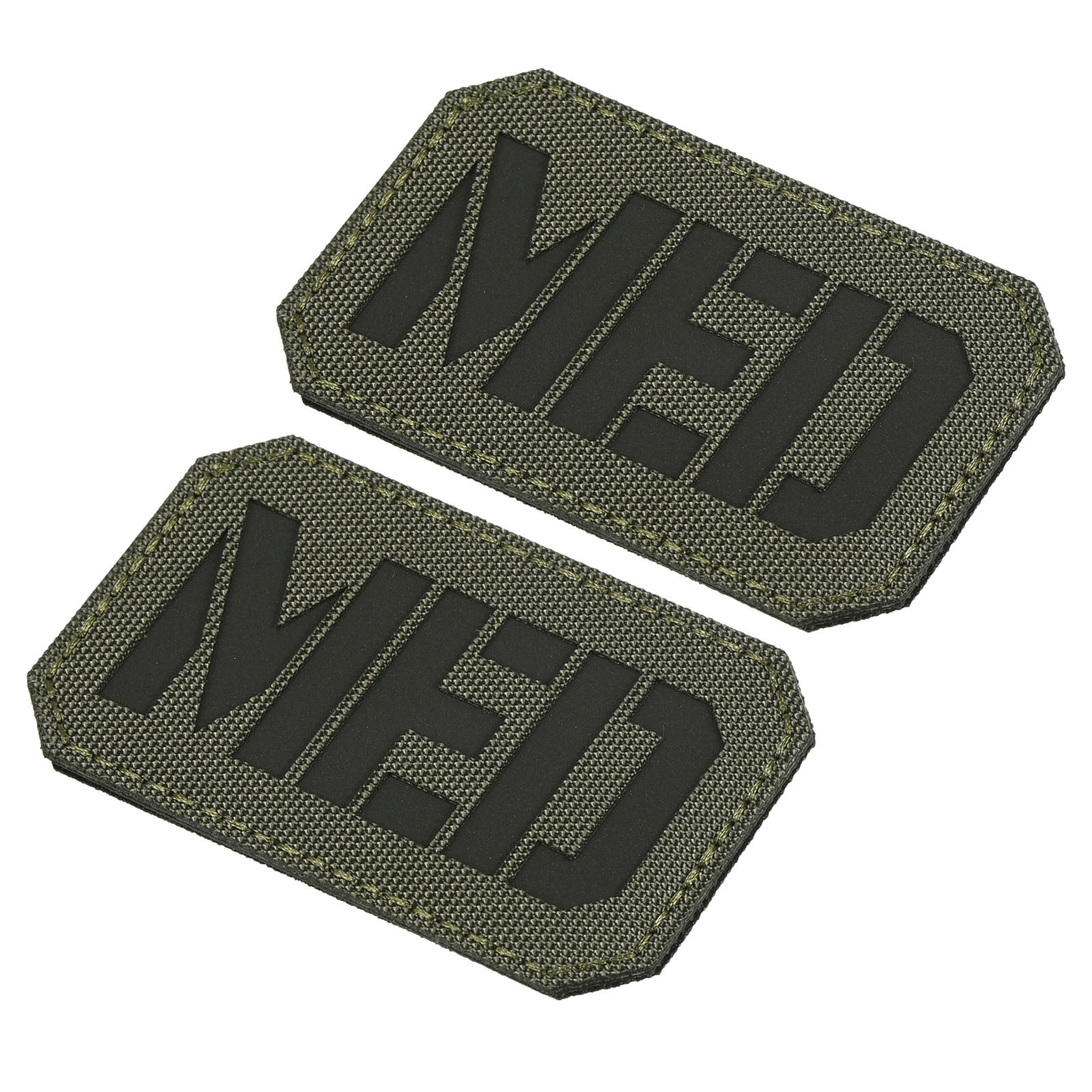 Uxcell 2x3" IR Infrared Reflective MED Patch EMS EMT Hook and Loop ...
