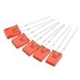 Uxcell 2x5x7mm Rectangular Bright Light LED Lamp Bulb Red 150 Pack ...