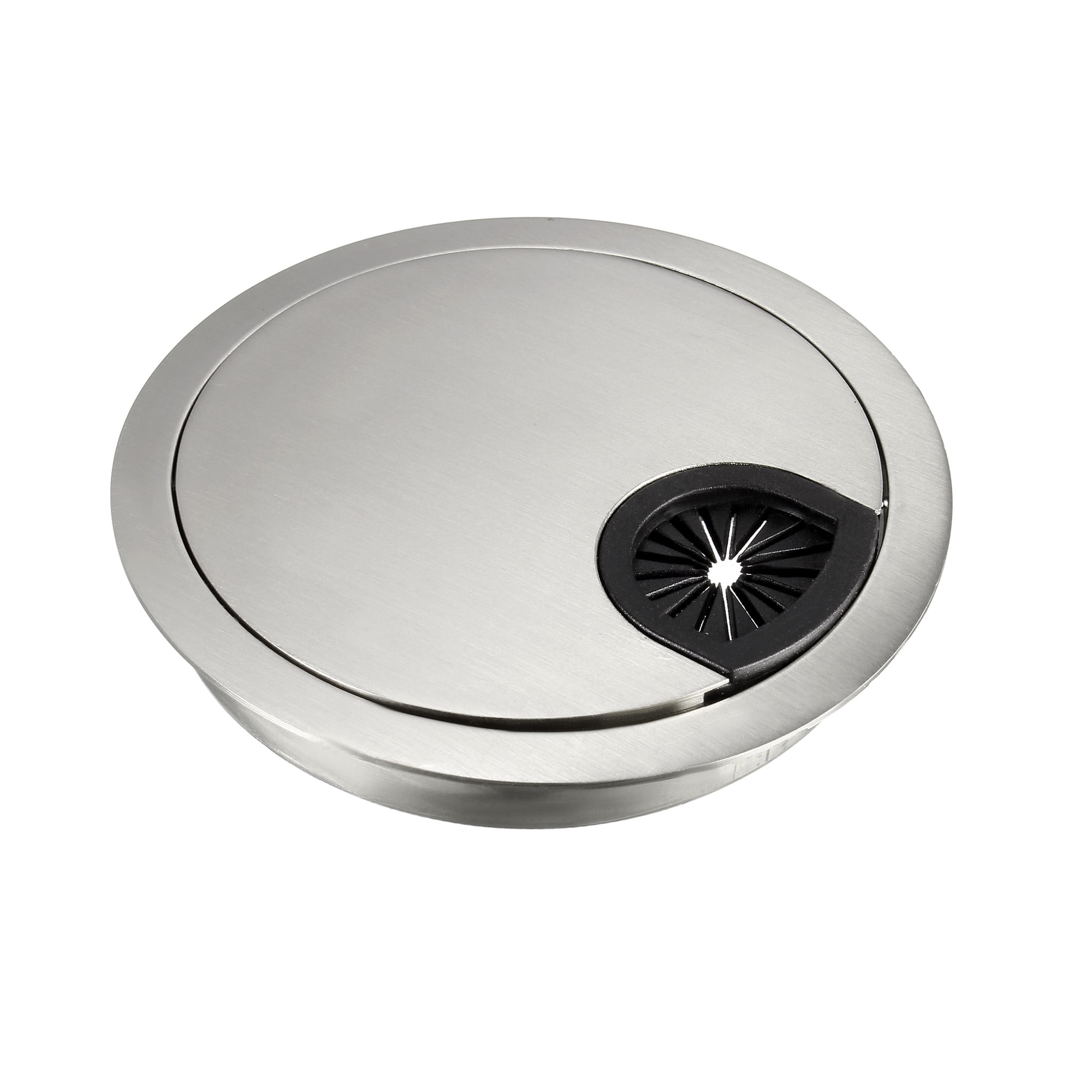 Uxcell 3-1/8" Cable Hole Cover Desk Grommet for Wire Organizer Zinc ...