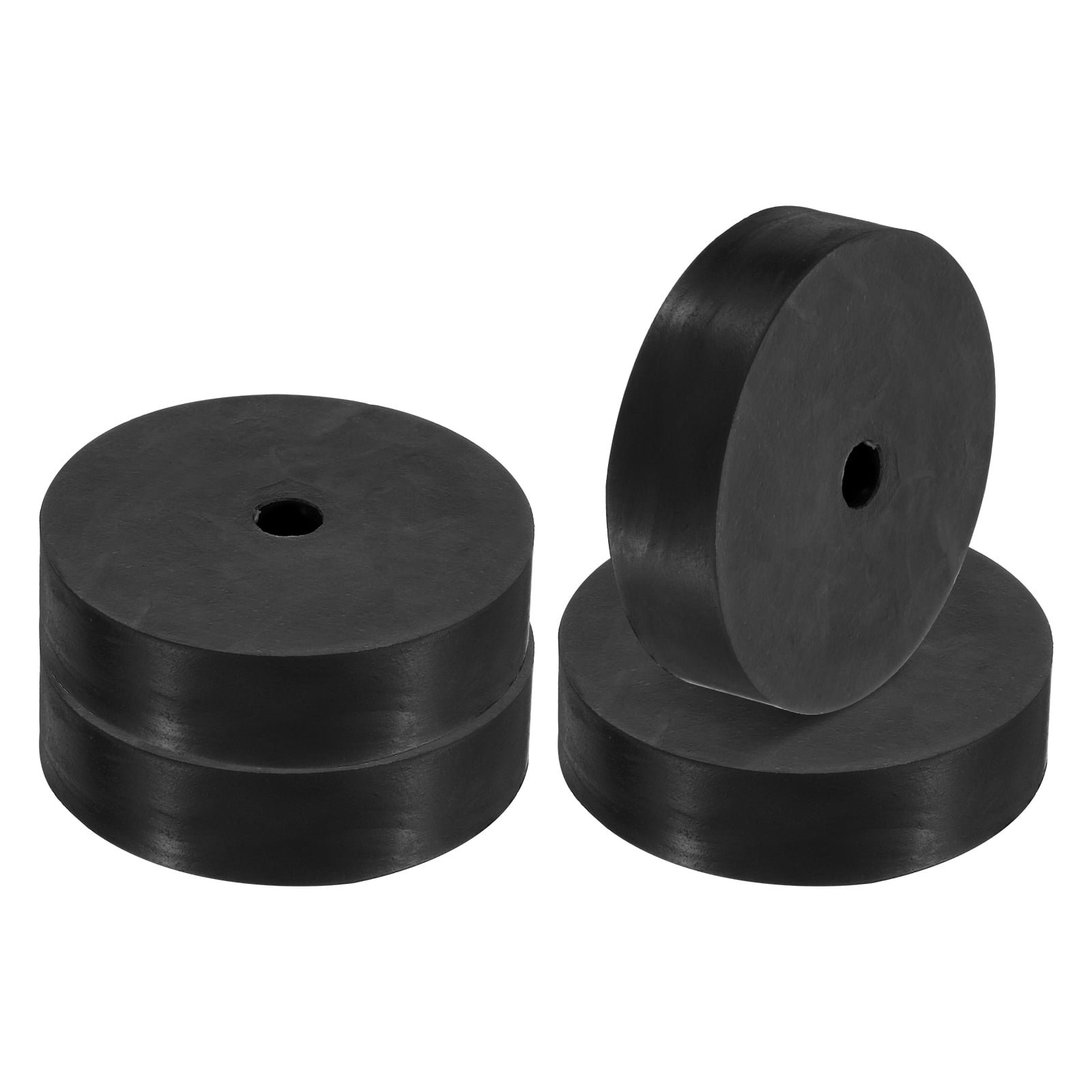 Uxcell 3.1"OD 0.47"ID 0.8"Thickness Neoprene Round Anti-vibration ...