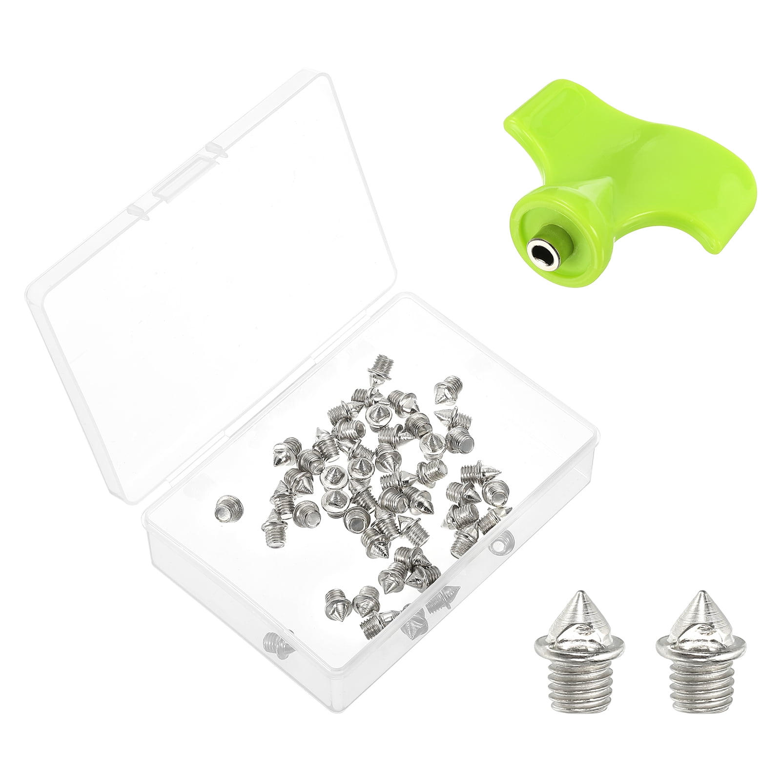 Uxcell 3/16 Inch Steel Track Spikes Sports Shoes Spikes Replacement ...