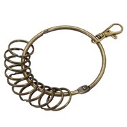 Unique Bargains Key Organizer Keychain Key Management Holder with Keys ...