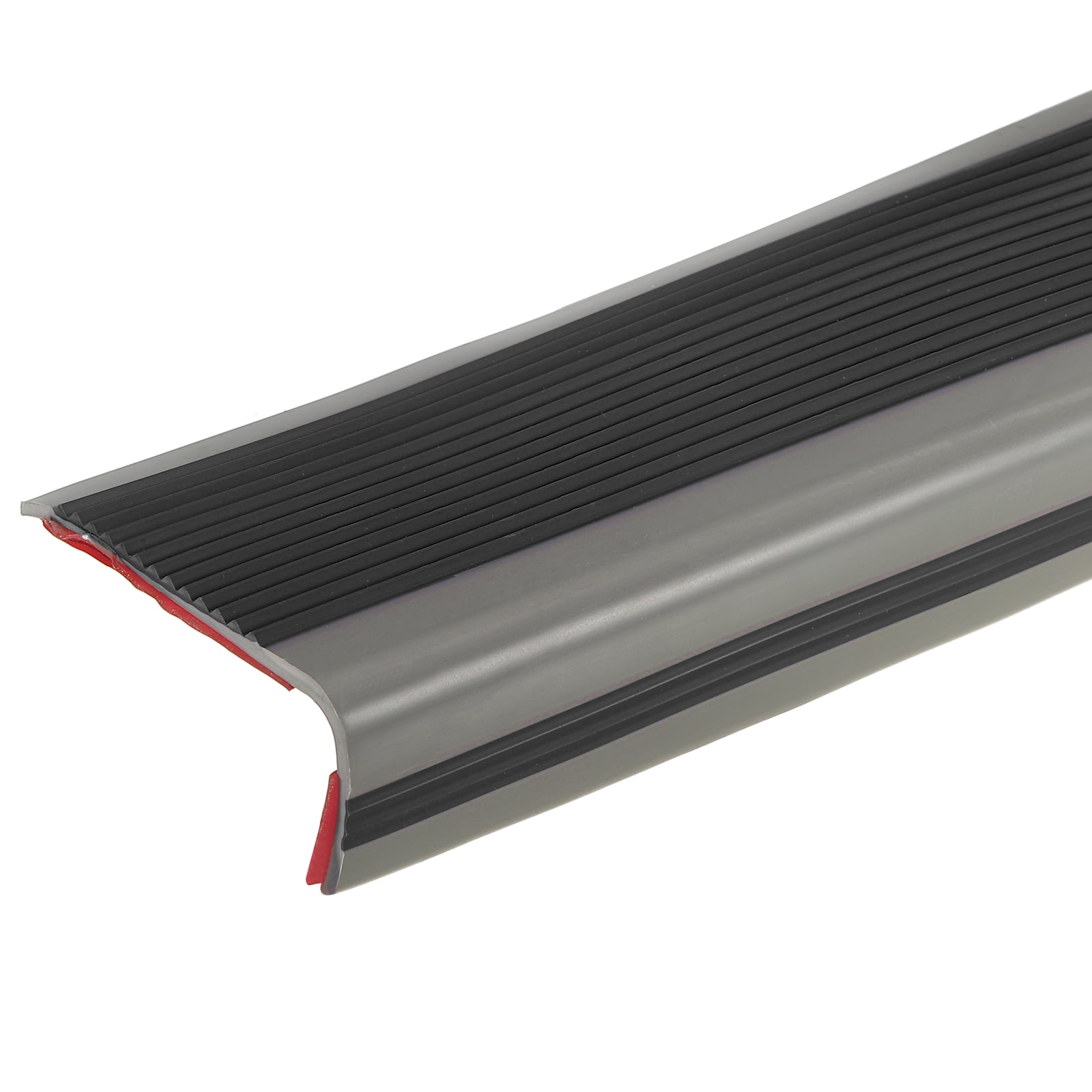 Uxcell 3.2Ft Stair Nosing, 3cm PVC L Shape Staircase Step Edges ...
