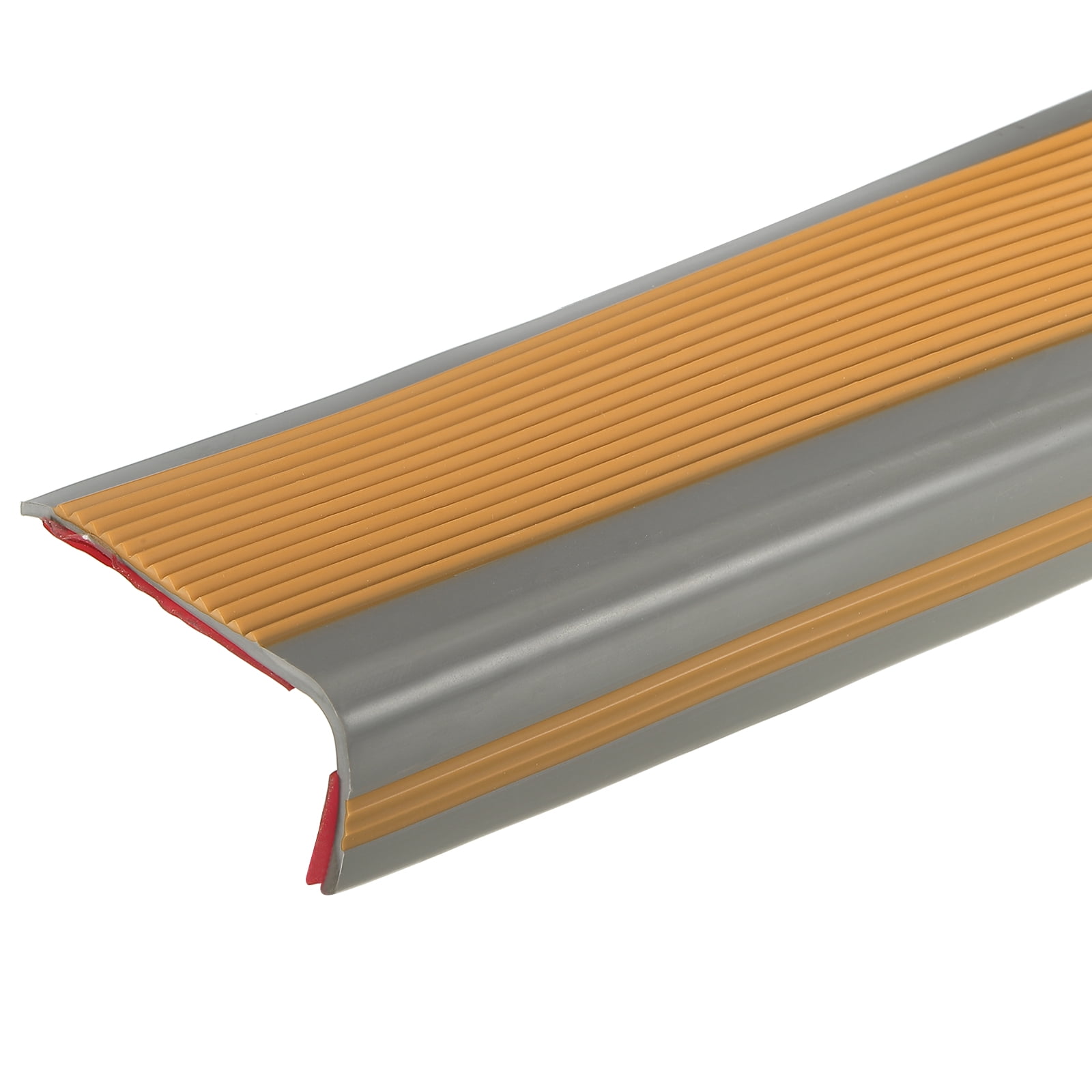 Uxcell 3.2Ft Stair Nosing, 3cm PVC L Shape Staircase Step Edges ...