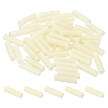 Uxcell 3.2mm ID x 7mm OD x 2mm L Round Spacers Washers, 200 Pack ABS ...