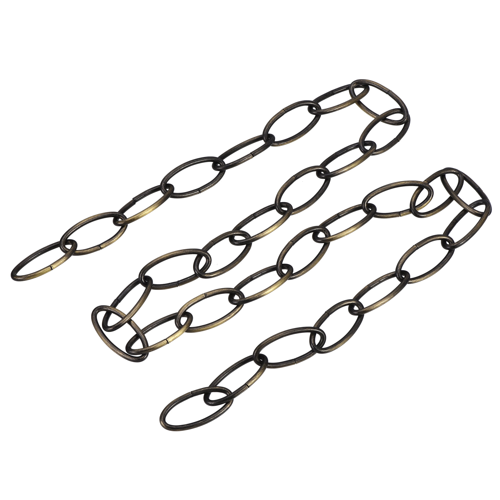 Uxcell 3.2mm Thick 1m Long Pendant Light Fixture Chains Bronze 2 Pack ...
