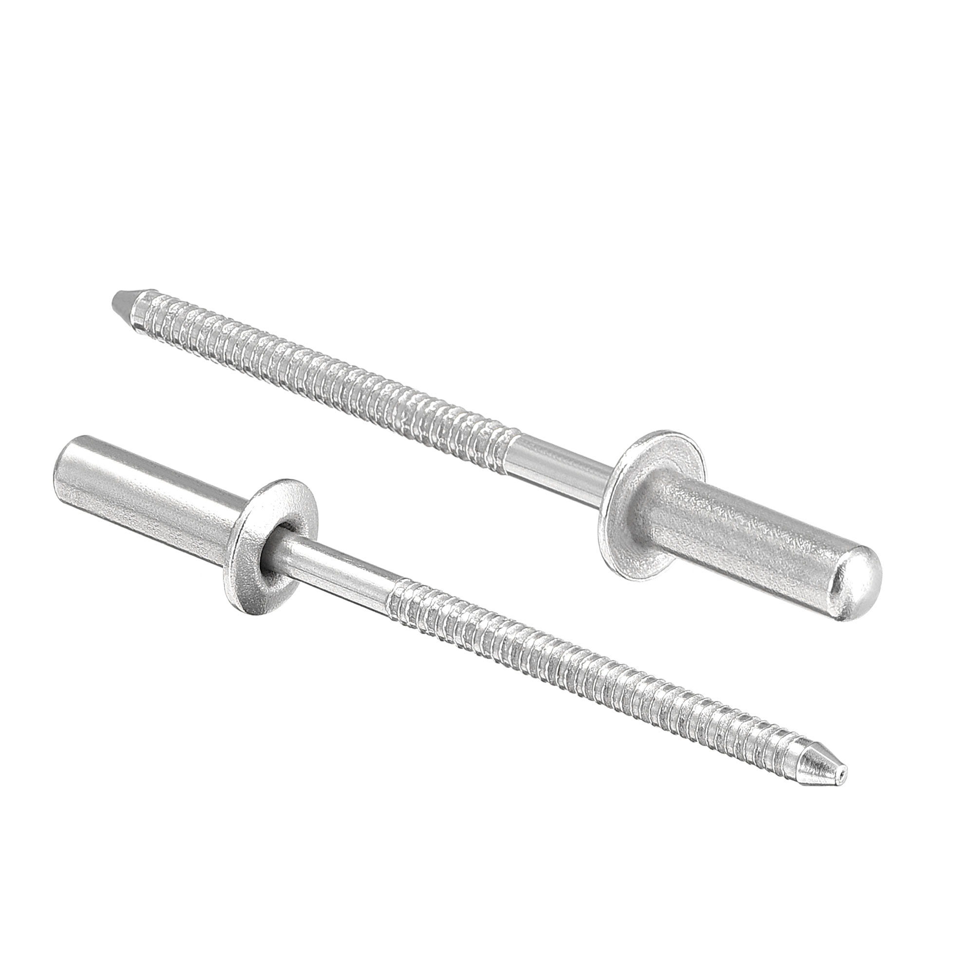 Uxcell 3.2mm x 10mm 304 Stainless Steel Blind Rivets 50 Pack - Walmart.com