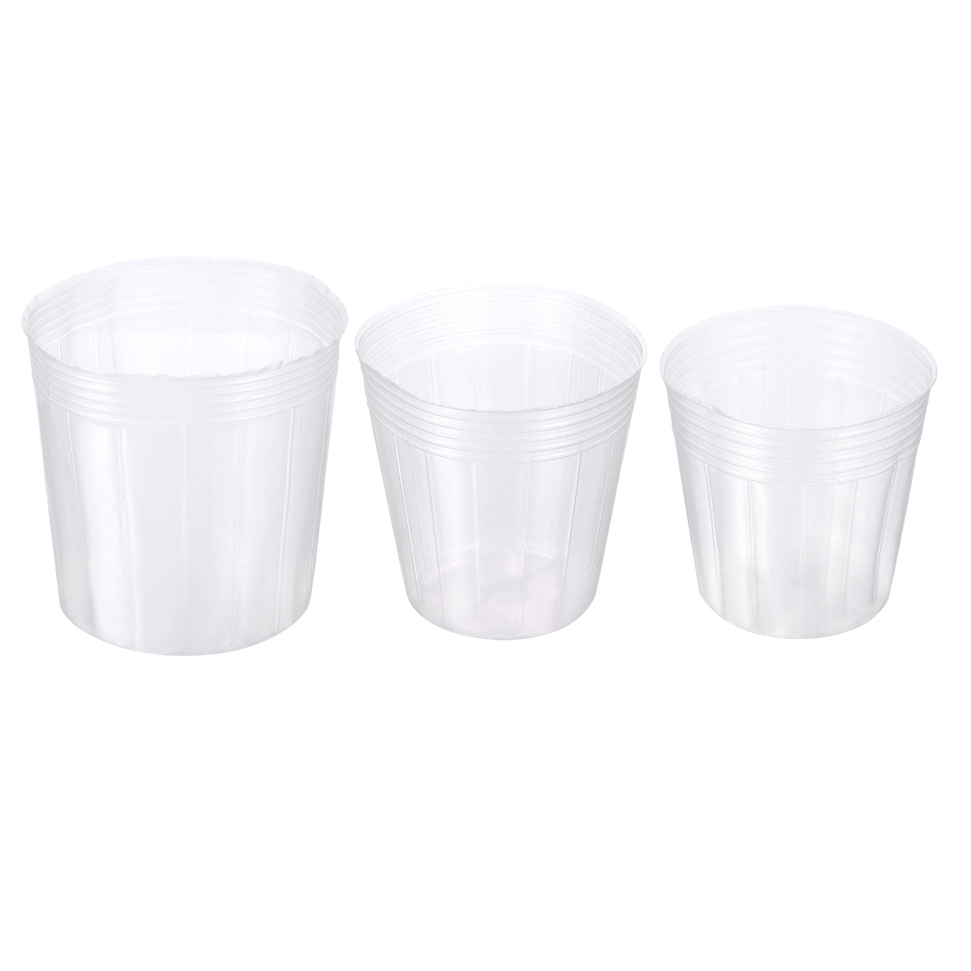 Uxcell 3'' 3.8'' 5'' Plastic Plant Nursery Pot Label Starting Container ...