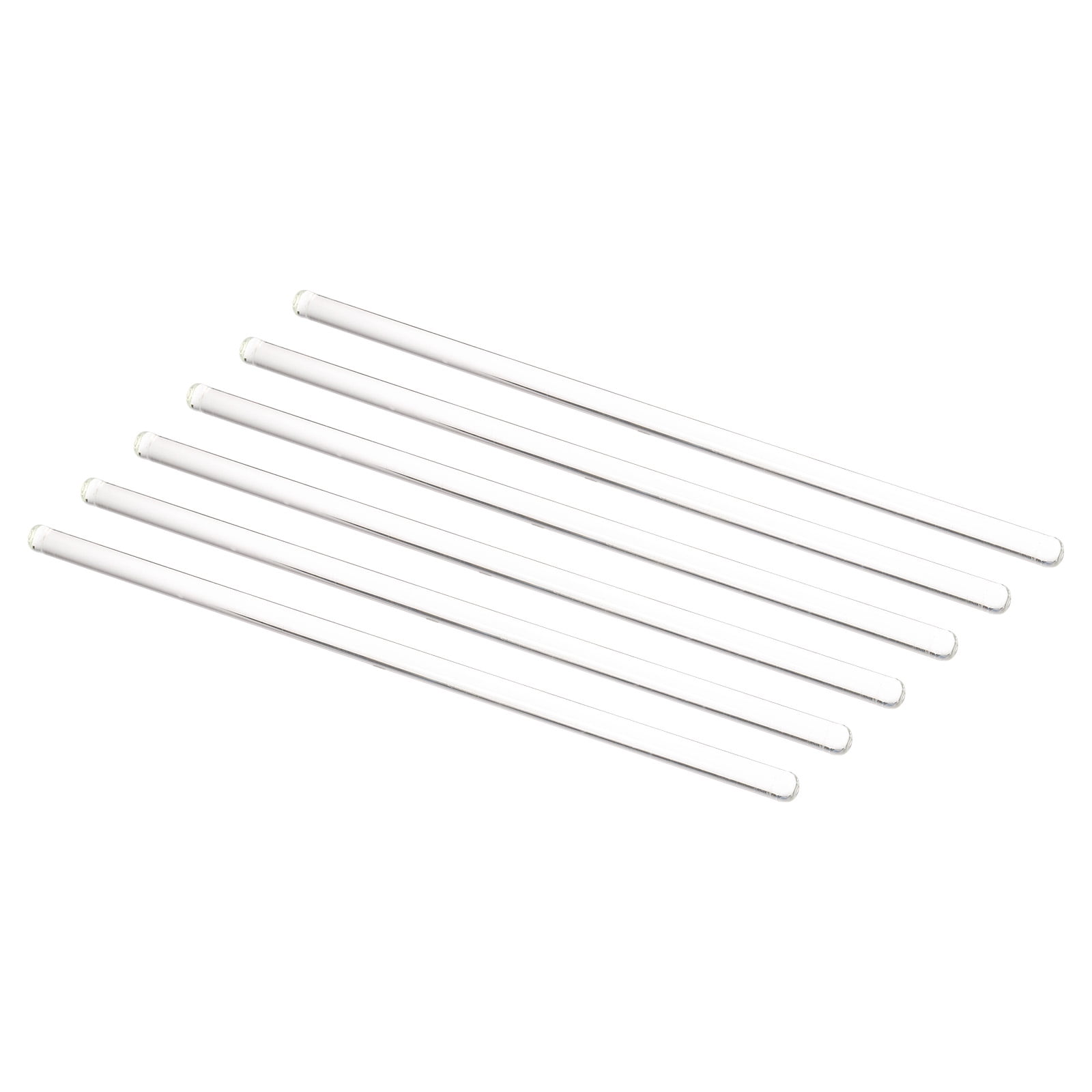 Uxcell 3.3 Borosilicate Glass Stick 11.81" Length 10mm Dia Stir Rod ...