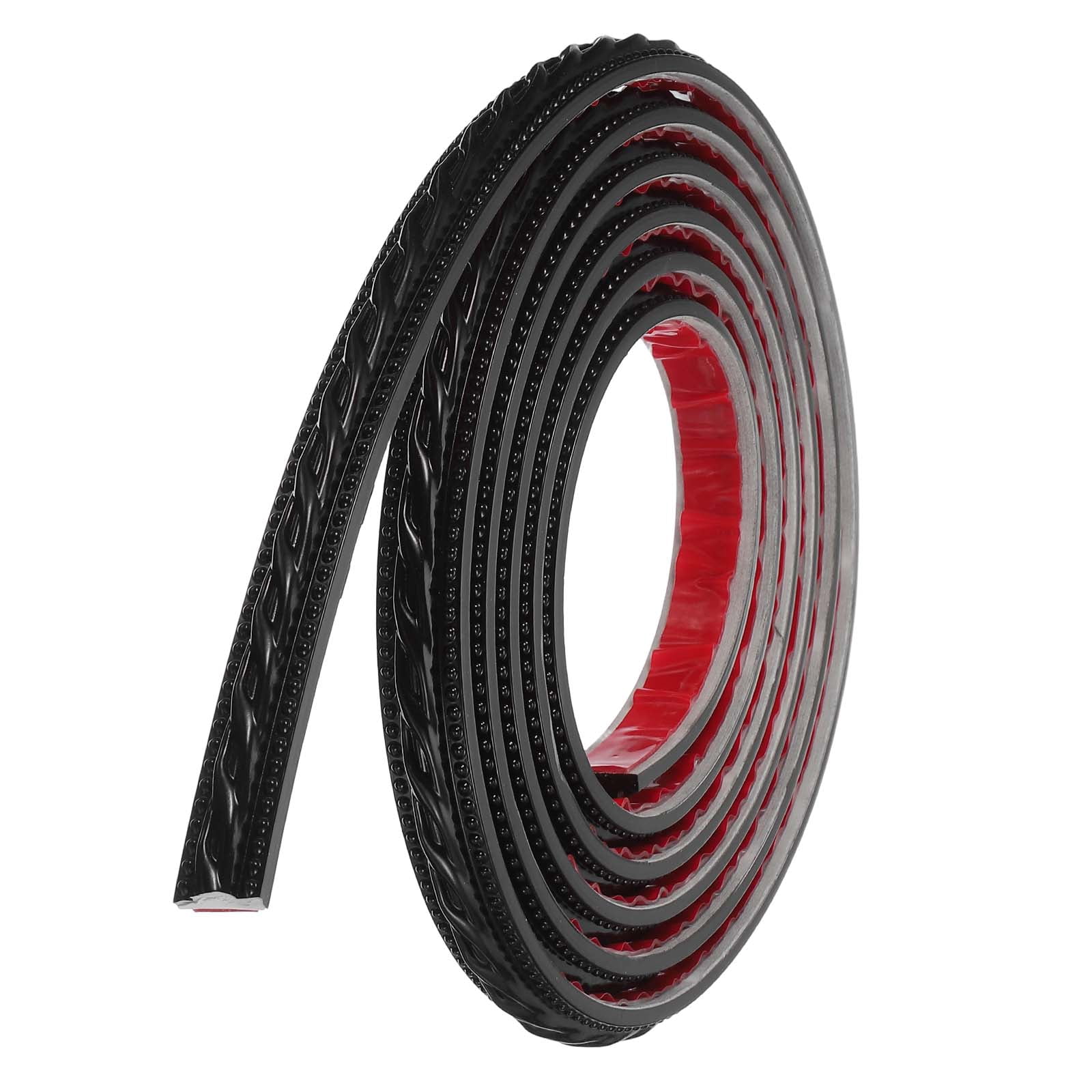 Uxcell 3.3Ft x 0.79" Peel and Stick Molding Trim for Walls, Flexible ...