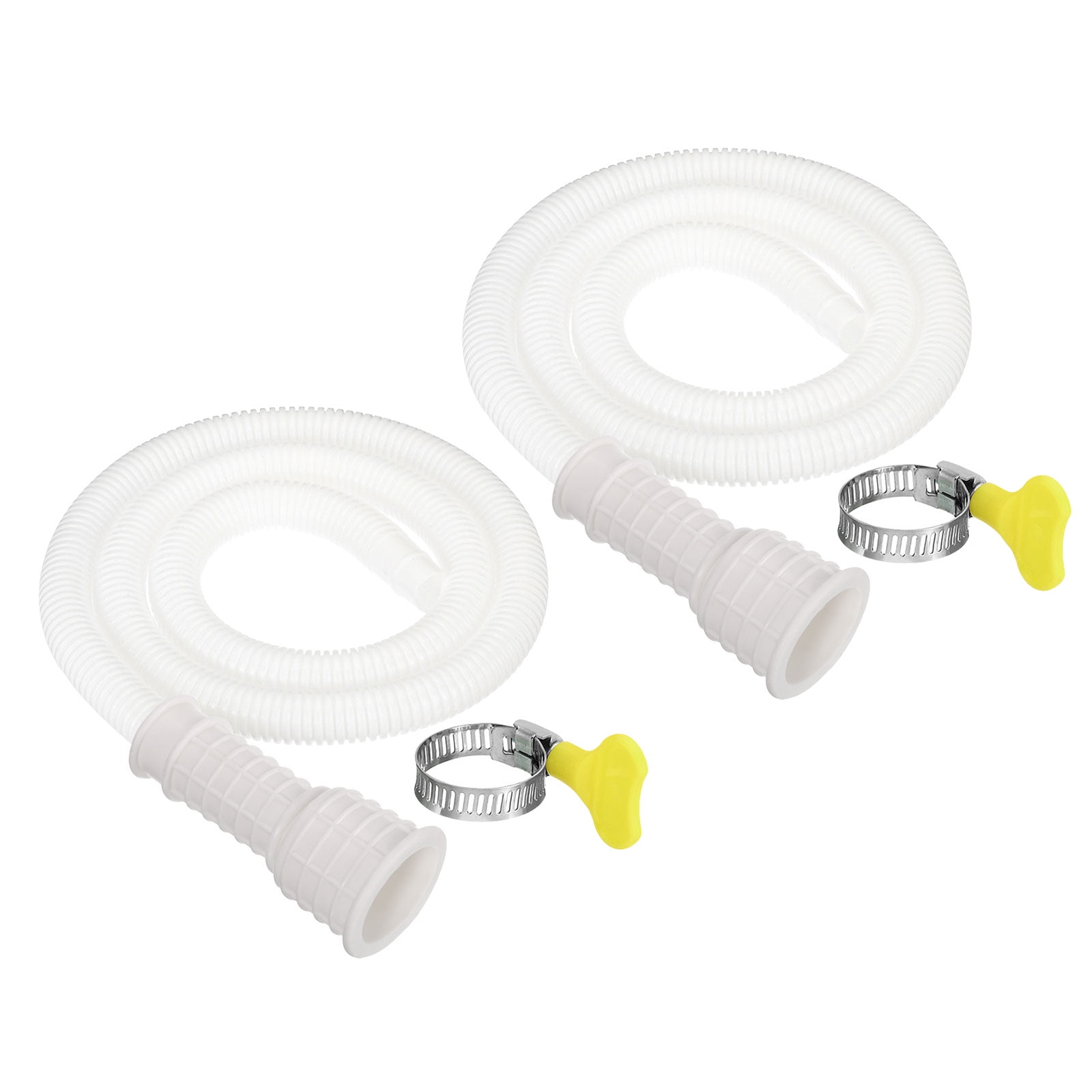Uxcell 3.3ft Air Conditioner Drain Hose, 2Pcs 16-25mm Mouth Universal ...