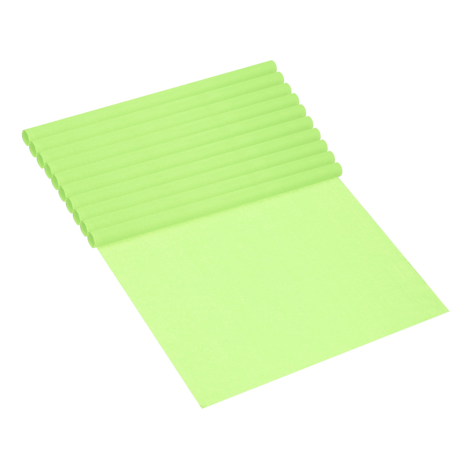 Uxcell 3.3ft Crepe Paper Roll, 10 Roll 20" Width Soft Paper Streamer ...