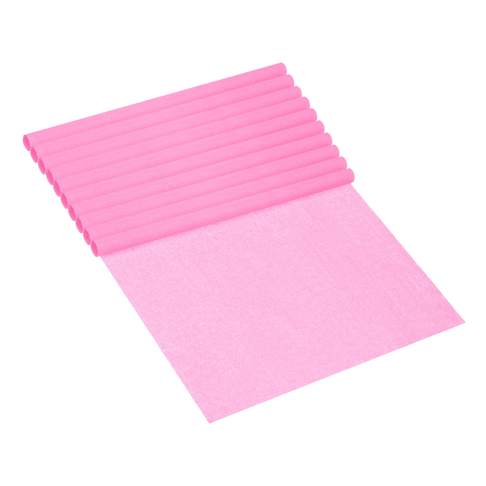 Uxcell 3.3ft Crepe Paper Roll, 10 Roll 20" Width Soft Paper Streamer ...