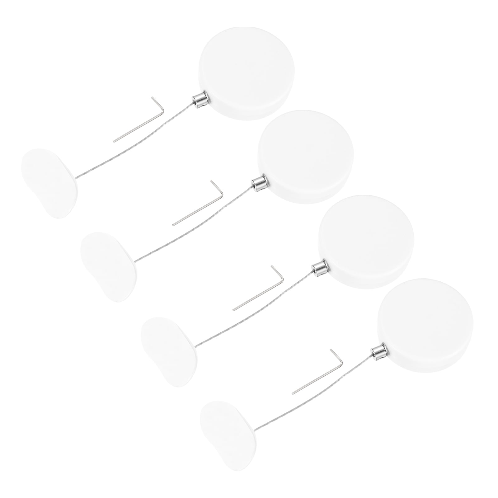 Uxcell 3.3ft Retractable Cable Lock with Arc Patch Remote Control ...