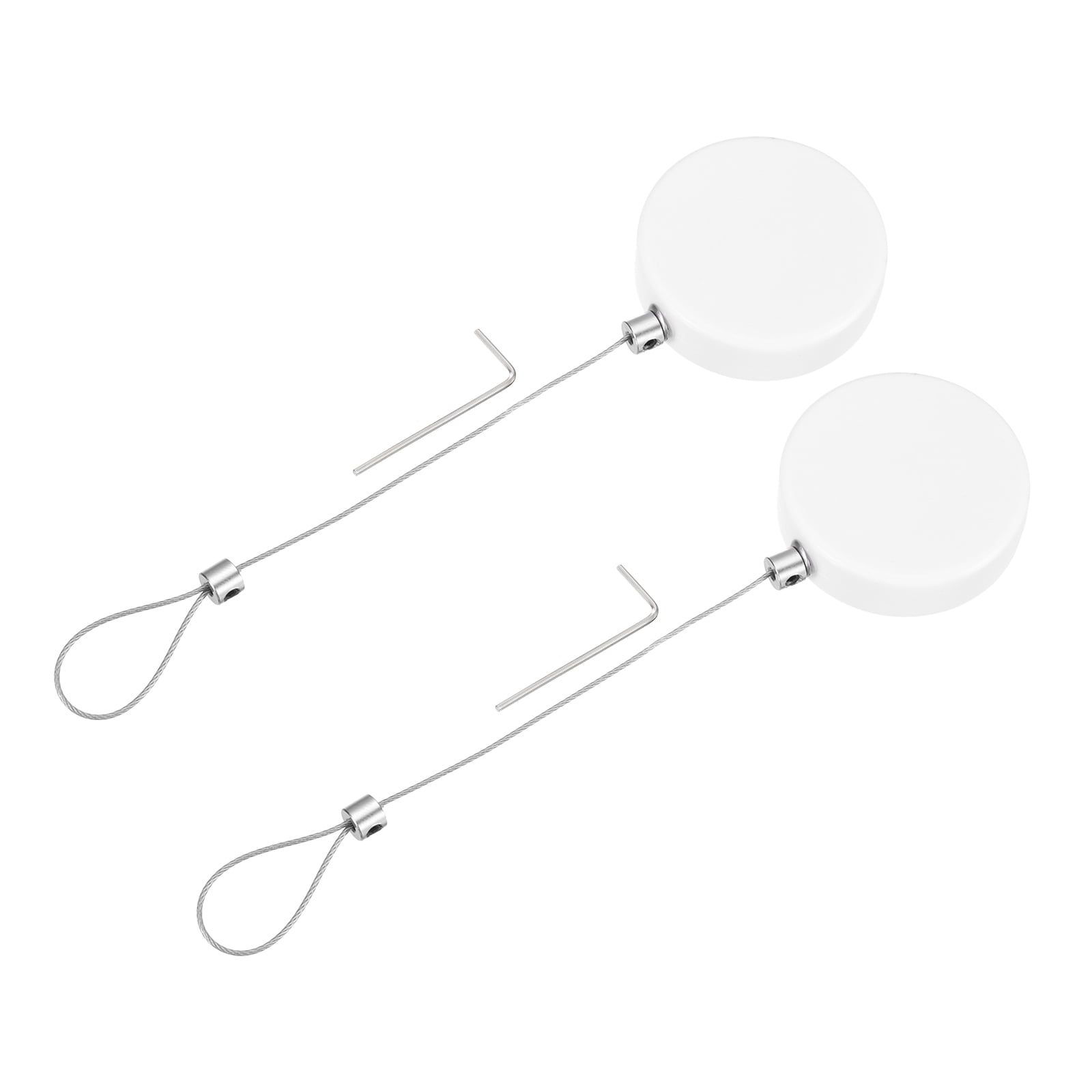 Uxcell 3.3ft Retractable Cable Lock with Latch Remote Control Security ...