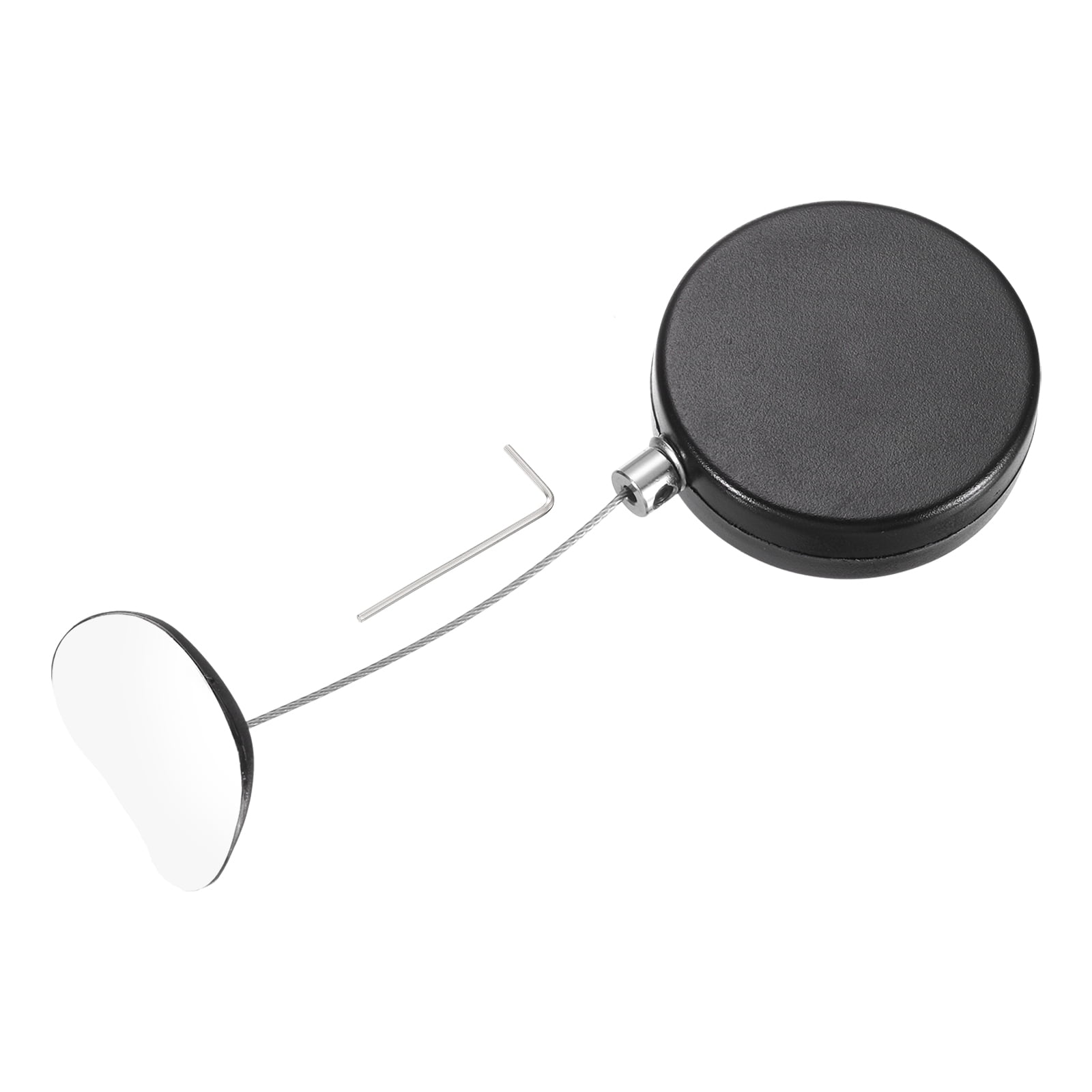 Uxcell 3.3ft Retractable Cable Lock with Arc Patch Remote Control ...