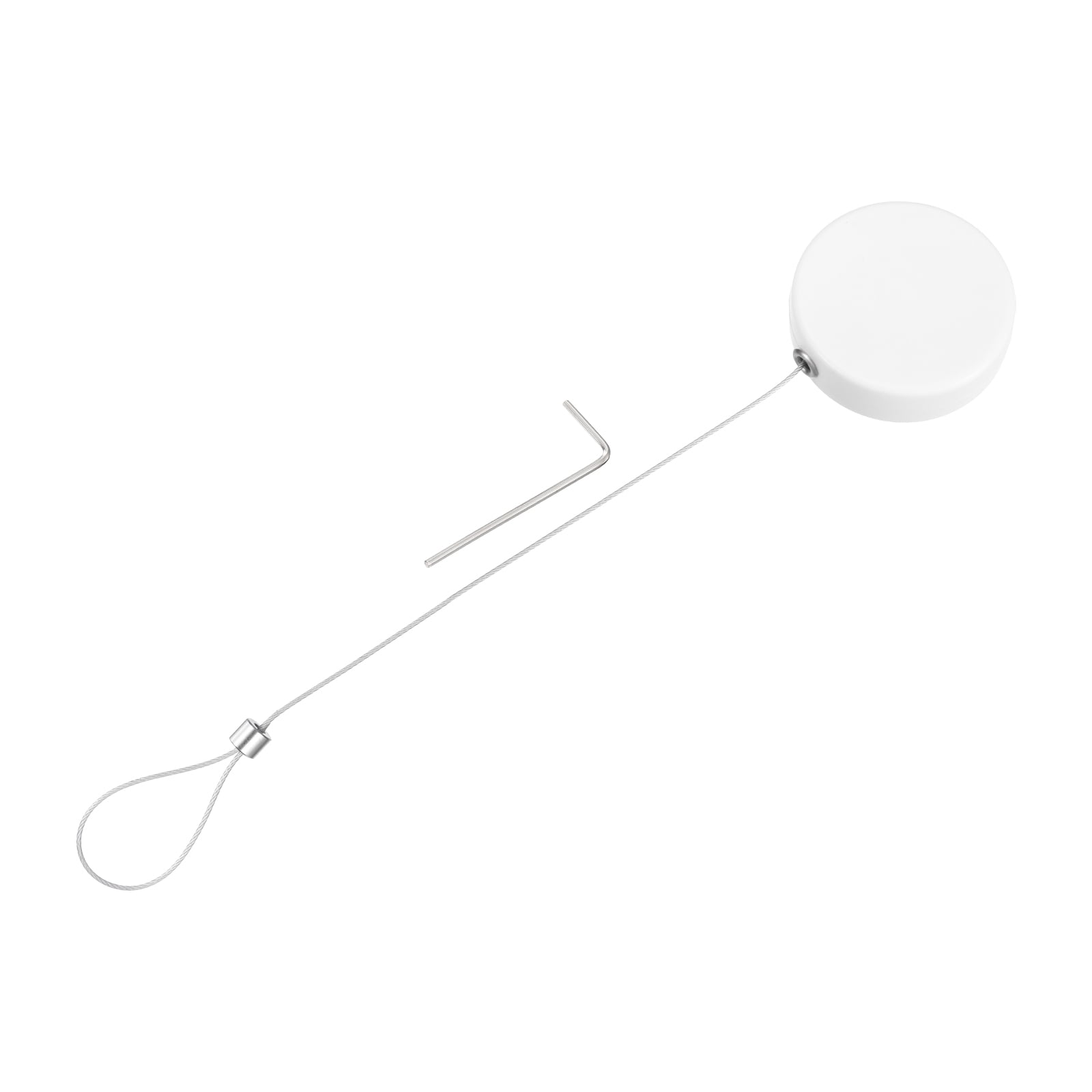 Uxcell 3.3ft Retractable Cable Lock with Latch Remote Control Security ...