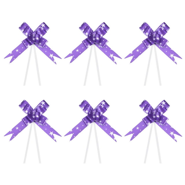 Uxcell 3.3inch Pull Bows Gift Wrapping Pull Bow Baskets Present Bows ...