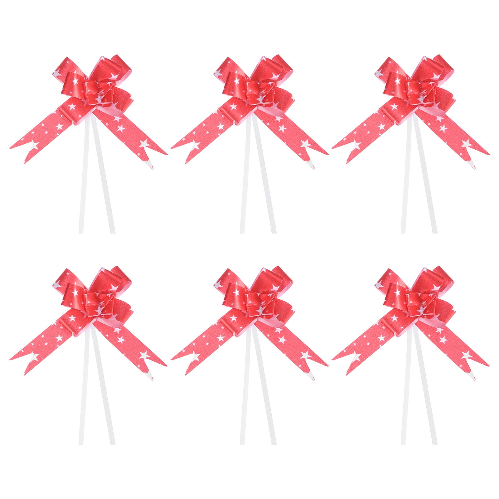 Uxcell 100 Pcs PP Plastic Pull Bows Gift Wrapping Pull Bow Baskets ...