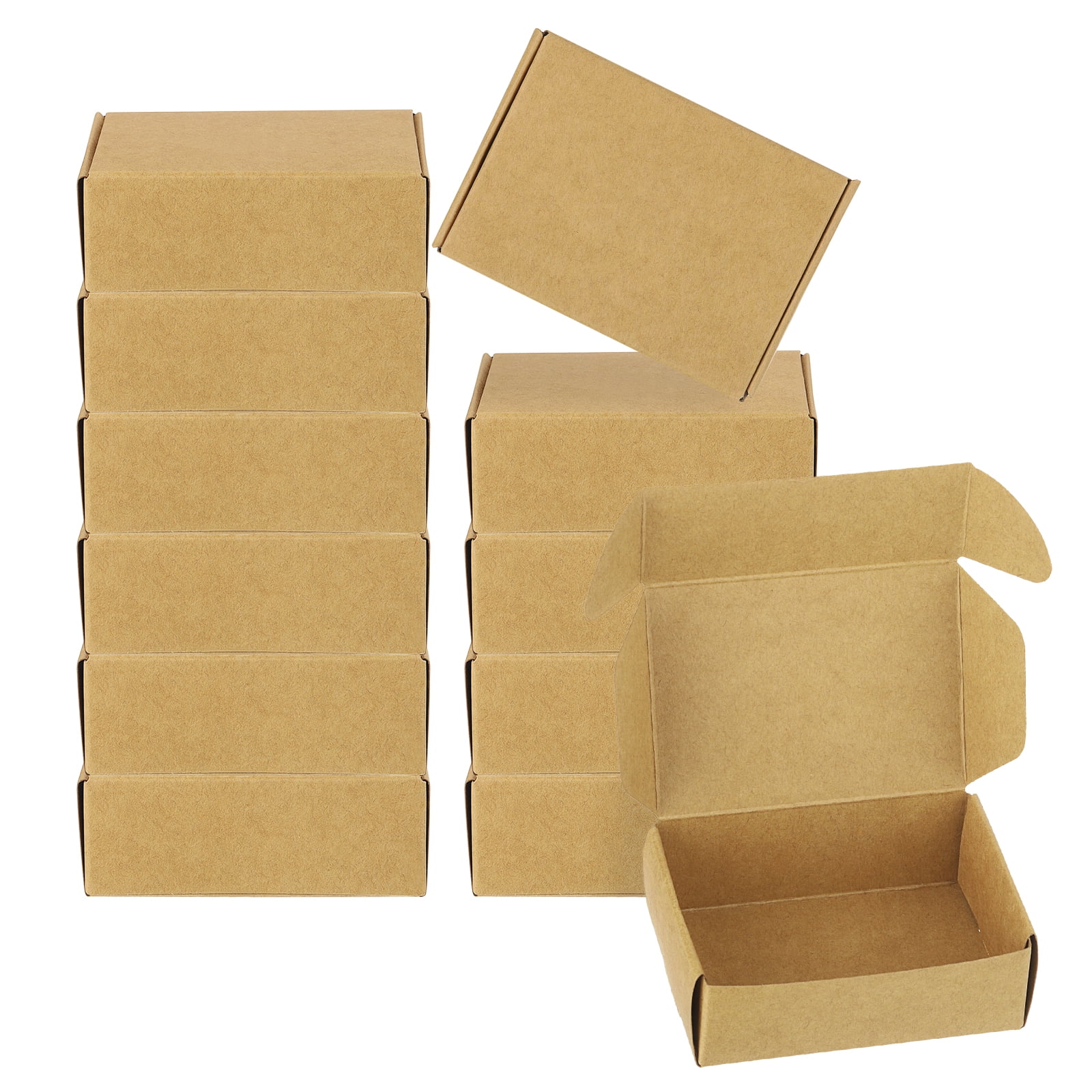 Uxcell 3.3x2.4x1.2" Paper Soap Box, 40 Pack Soap Boxes Rectangle ...