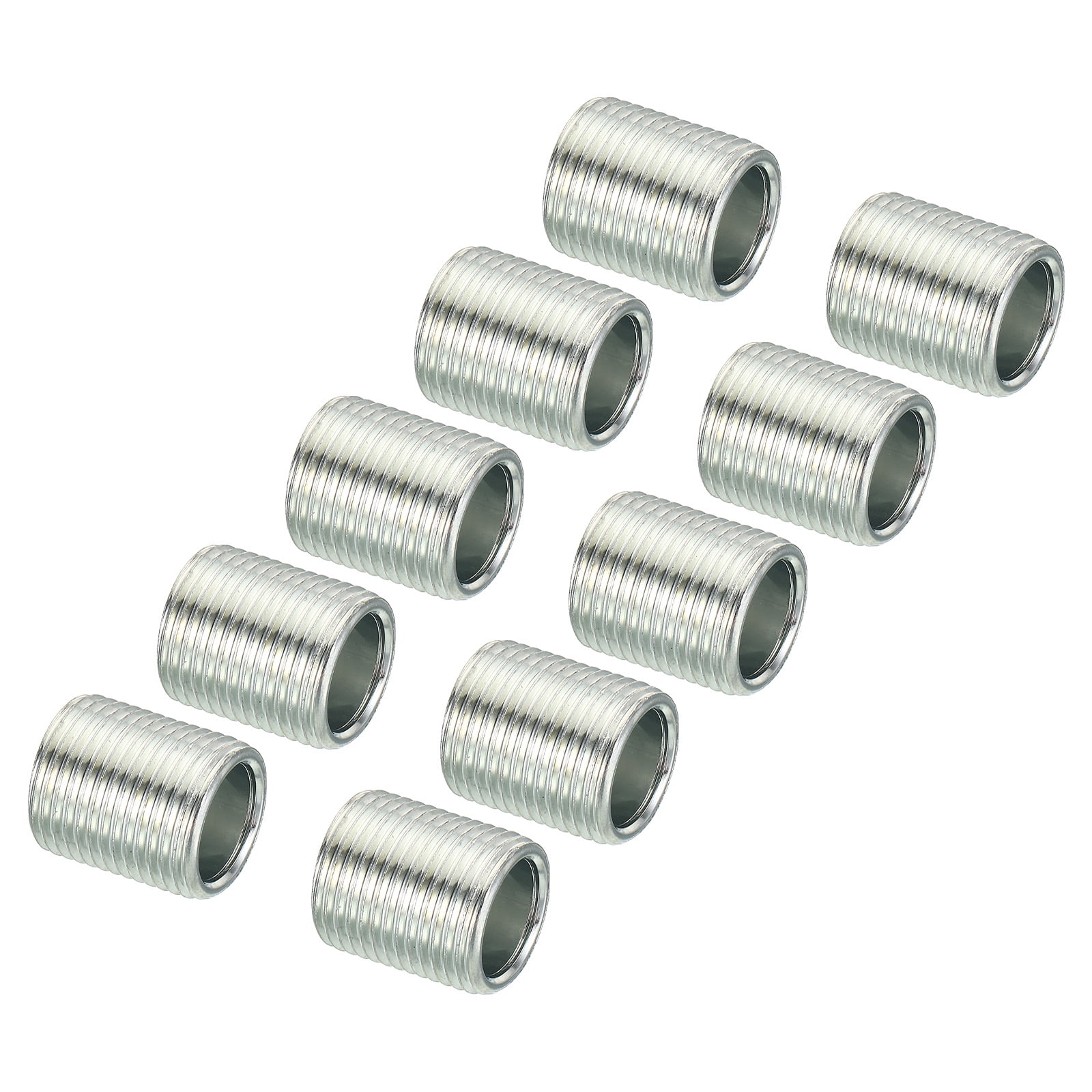 Uxcell 3/4-18 to M10x1mm Thread Adapters Sleeve Reducing Nut 20mm Screw ...