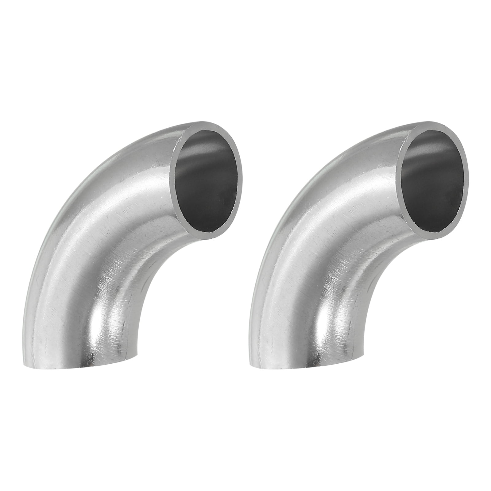 Uxcell 3/4 Inch OD 201 Stainless Steel Butt, 2 Pack 90 Degree Elbow ...