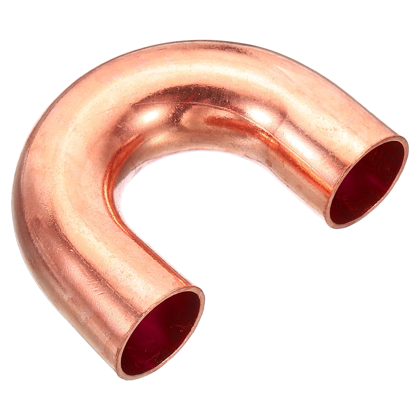 Uxcell 3/4 Inch OD 64x47mm Elbow Copper Pipe Fitting 180 Degree U Shape ...