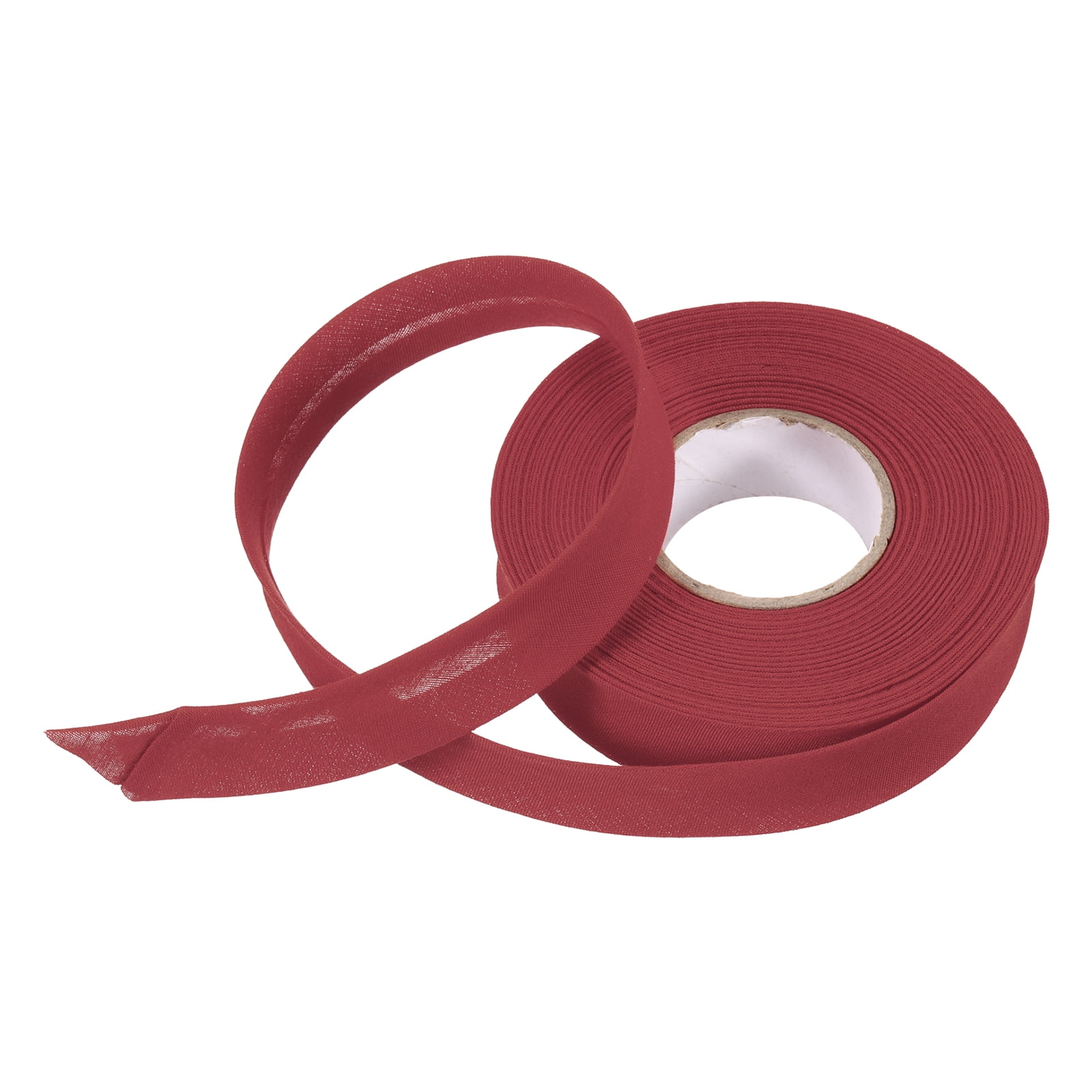 Uxcell 3/4 Inch Single Fold Bias Tape Polyester Continuous Bulk Bias ...