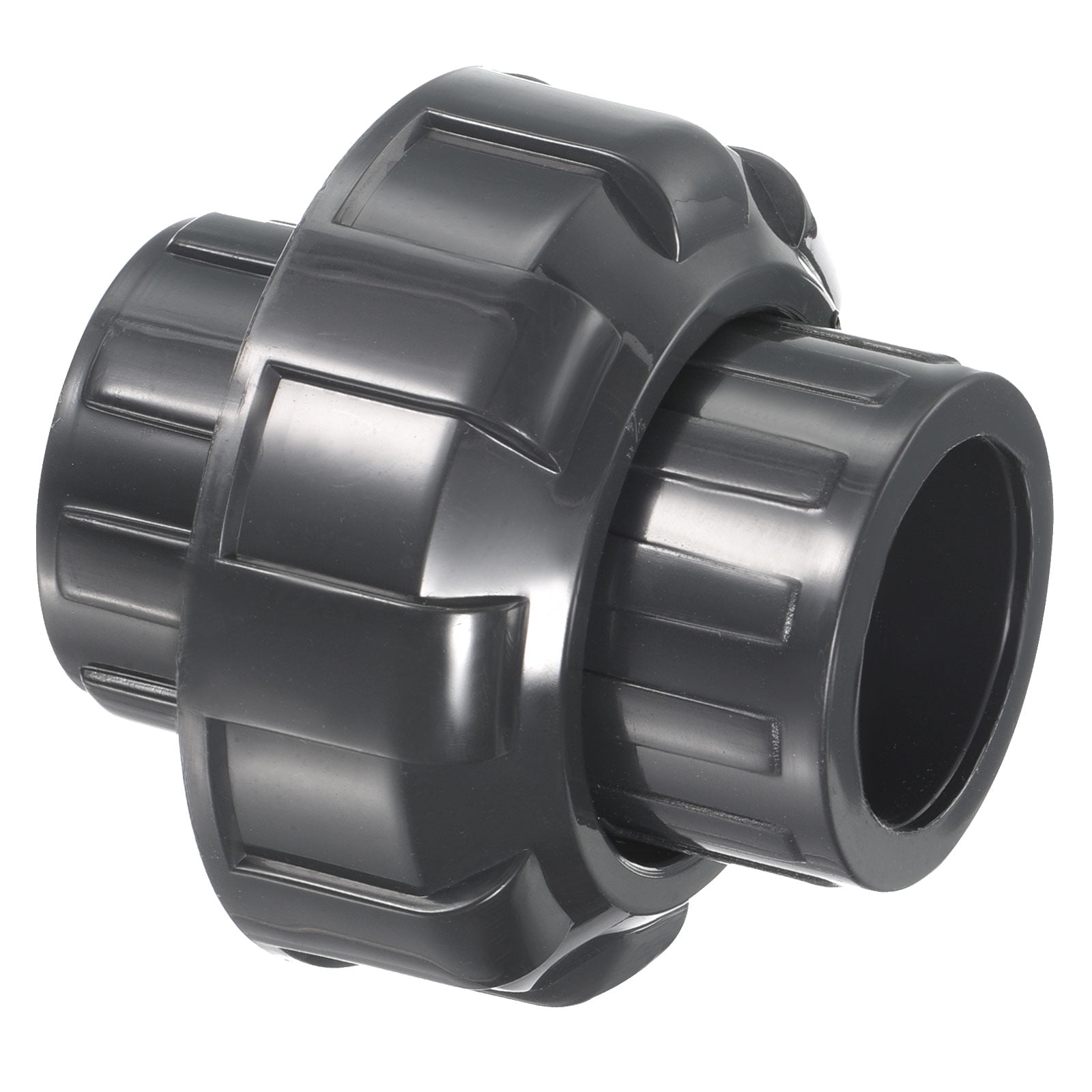 Uxcell 3/4" SCH80 UPVC Union Pipe Fitting Straight Socket Joint ...