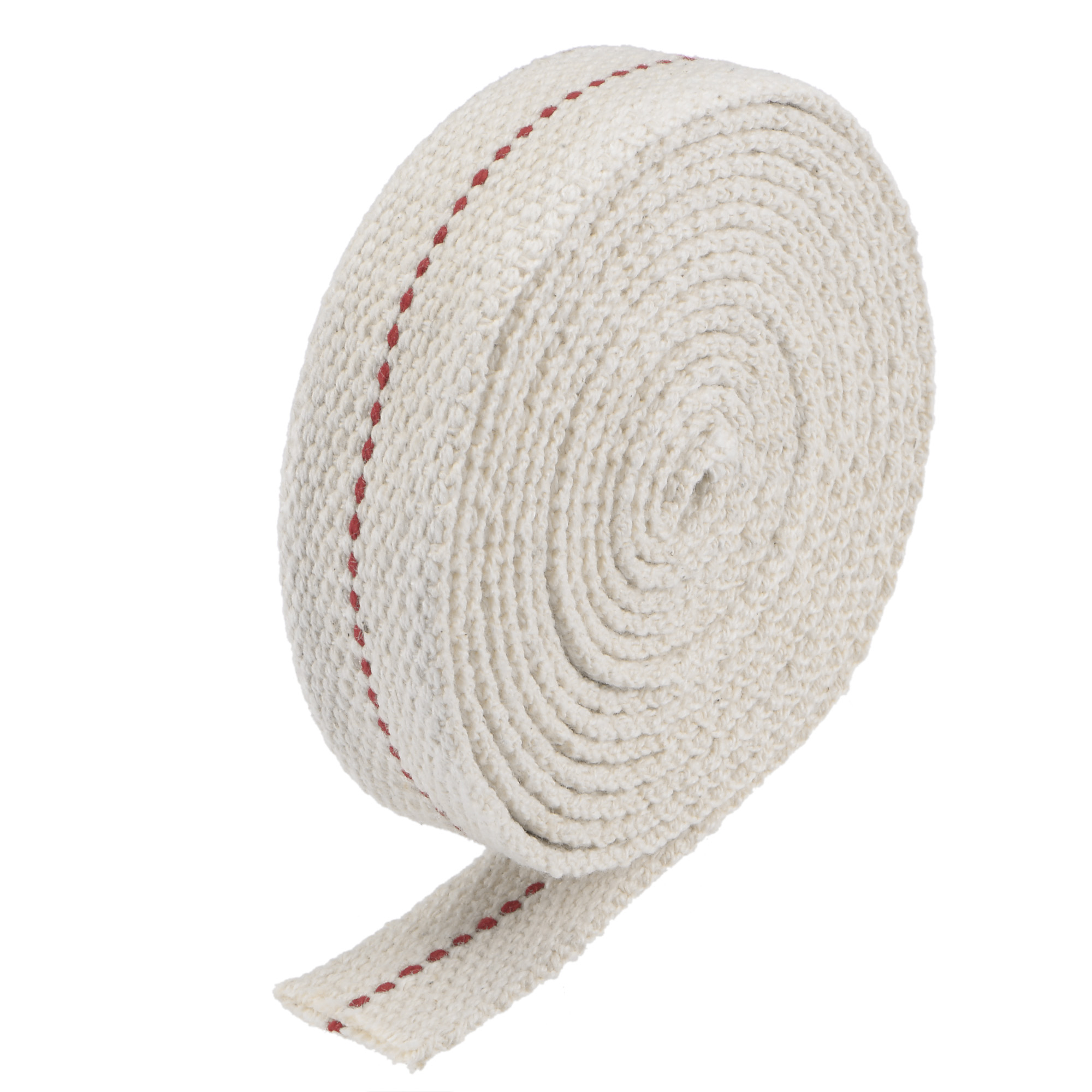 Uxcell 1/2 Inch Flat Wide 2 Meter Long Cotton Oil Lamp Wick with Black ...