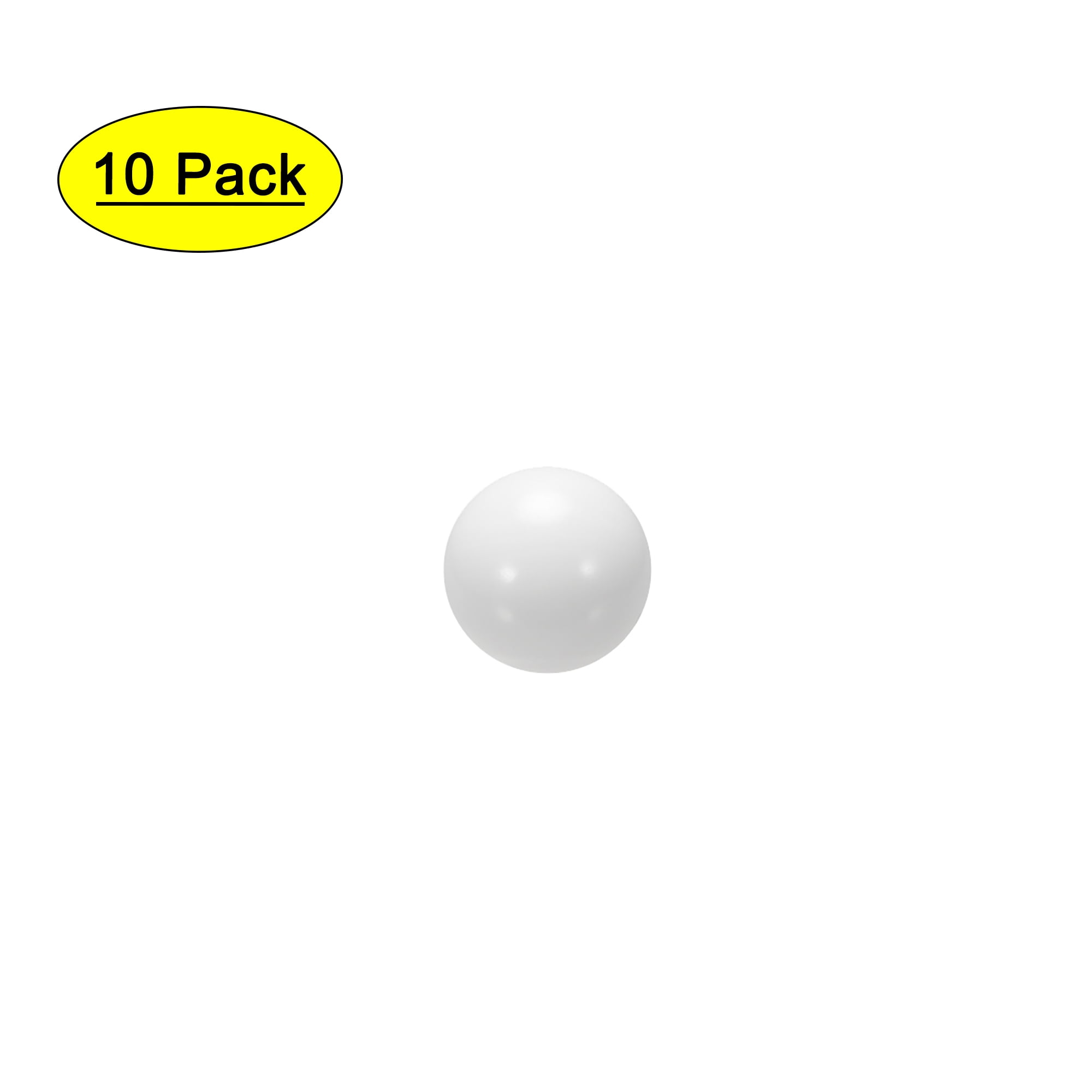Uxcell 3/4-inch POM Coin Ring Making Balls Plastic Bearing Ball 10 Pack ...