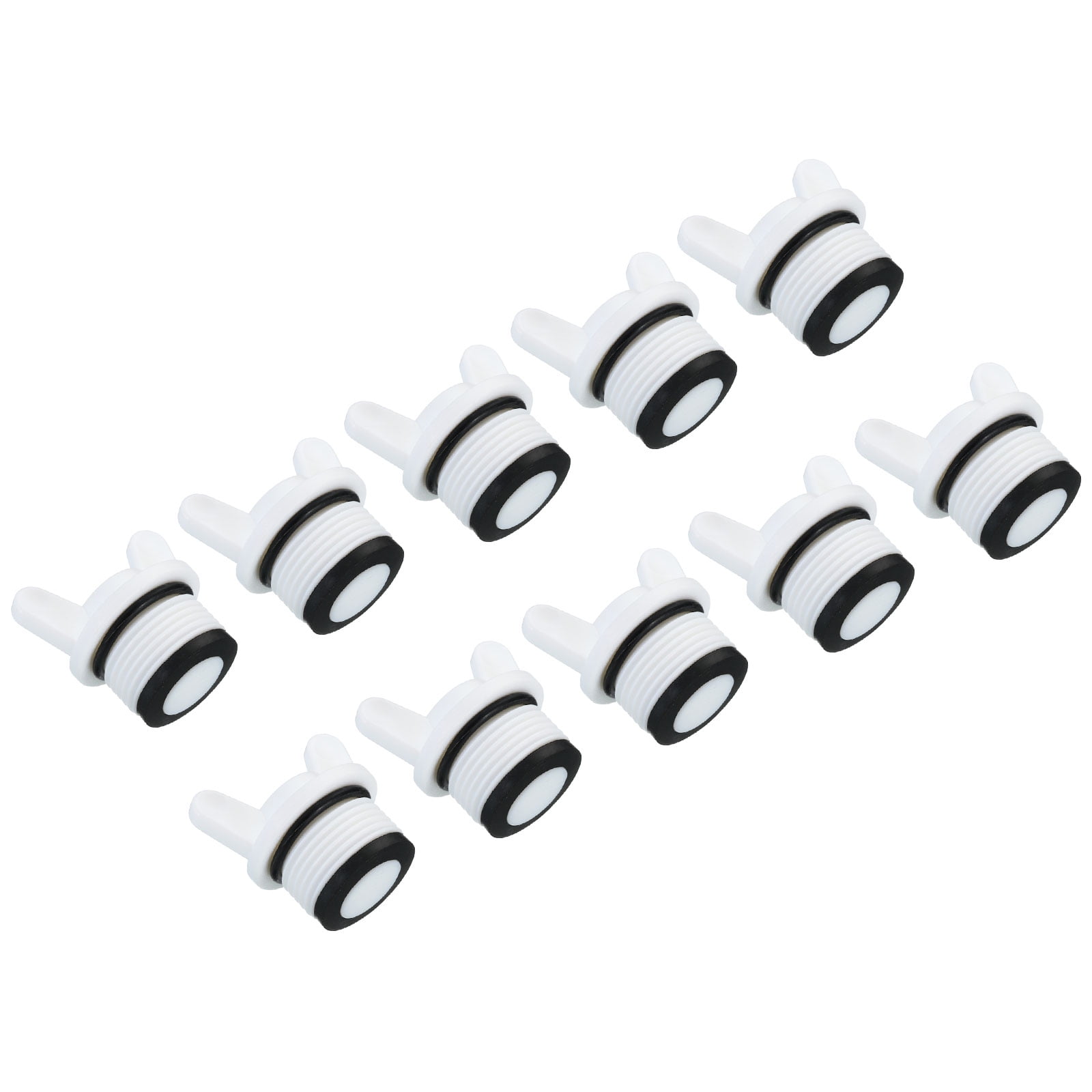 Uxcell 3/4PT PPR Pipe Fitting End Cap, 10 Pack Butterfly Male Water ...