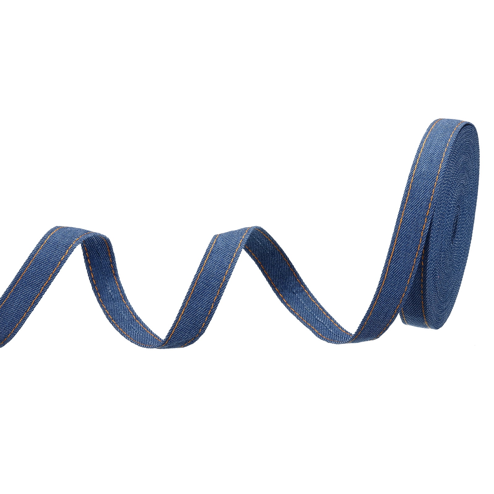 Uxcell 3/5" Denim Ribbon, 1 Roll 11 Yard Craft Strip, Dark Blue ...