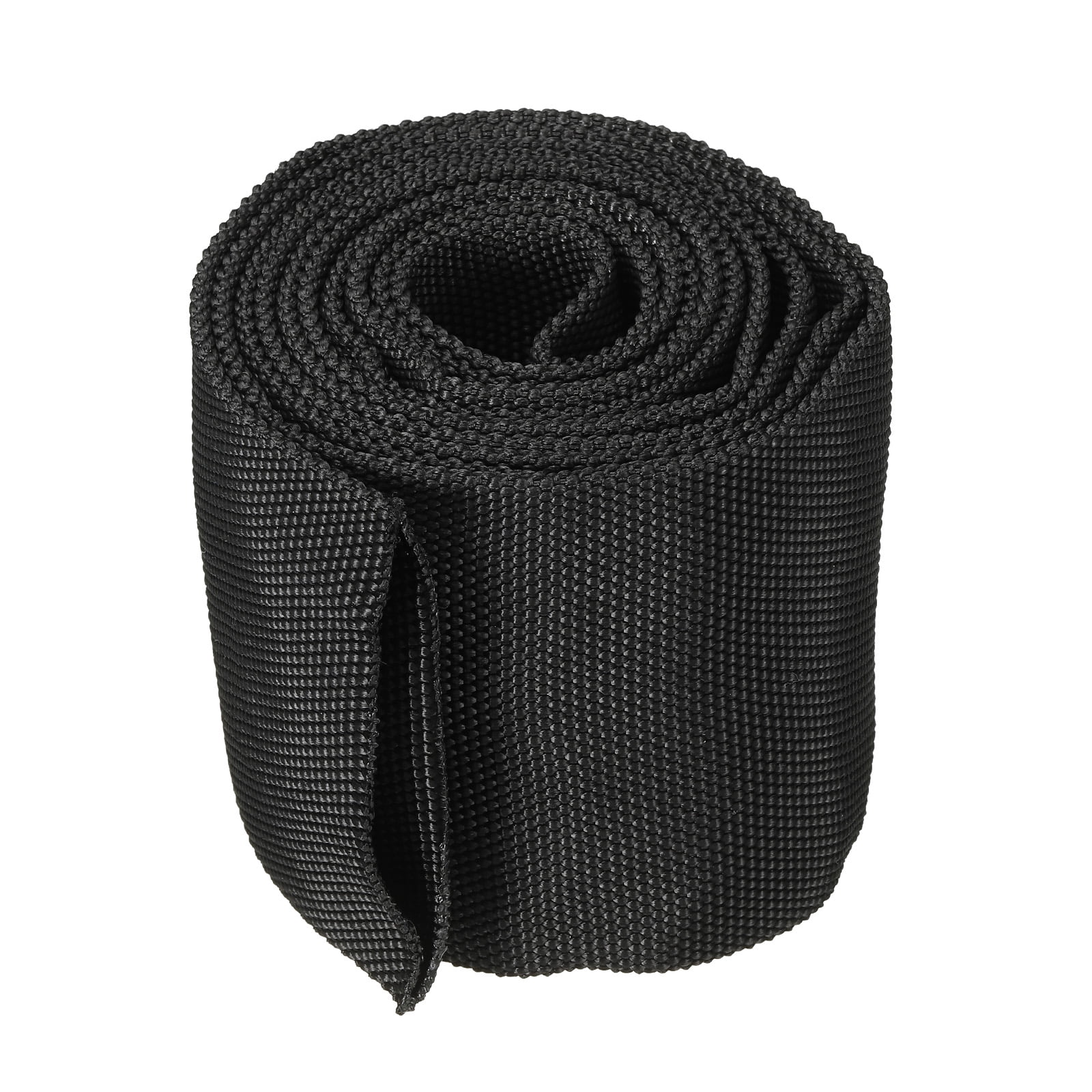Uxcell 3.5" Flat Dia 6.5FT Nylon Protective Hose Sleeve, Cable Cover ...