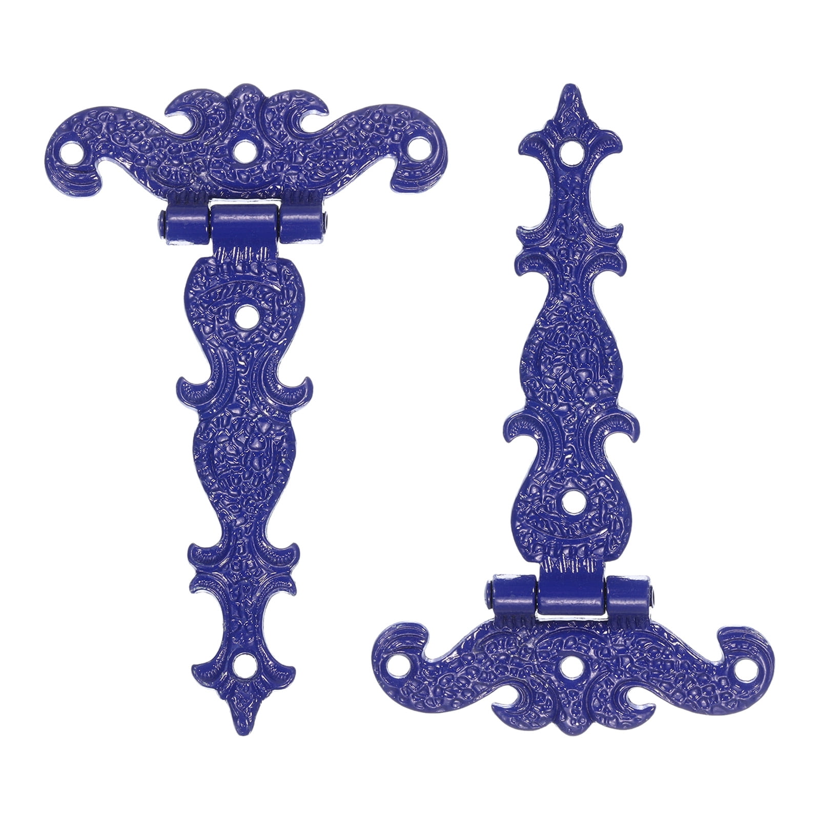 Uxcell 3.5 Inch Door Tee Hinge, 2Pack T-strap Hinges Retro Decorative ...