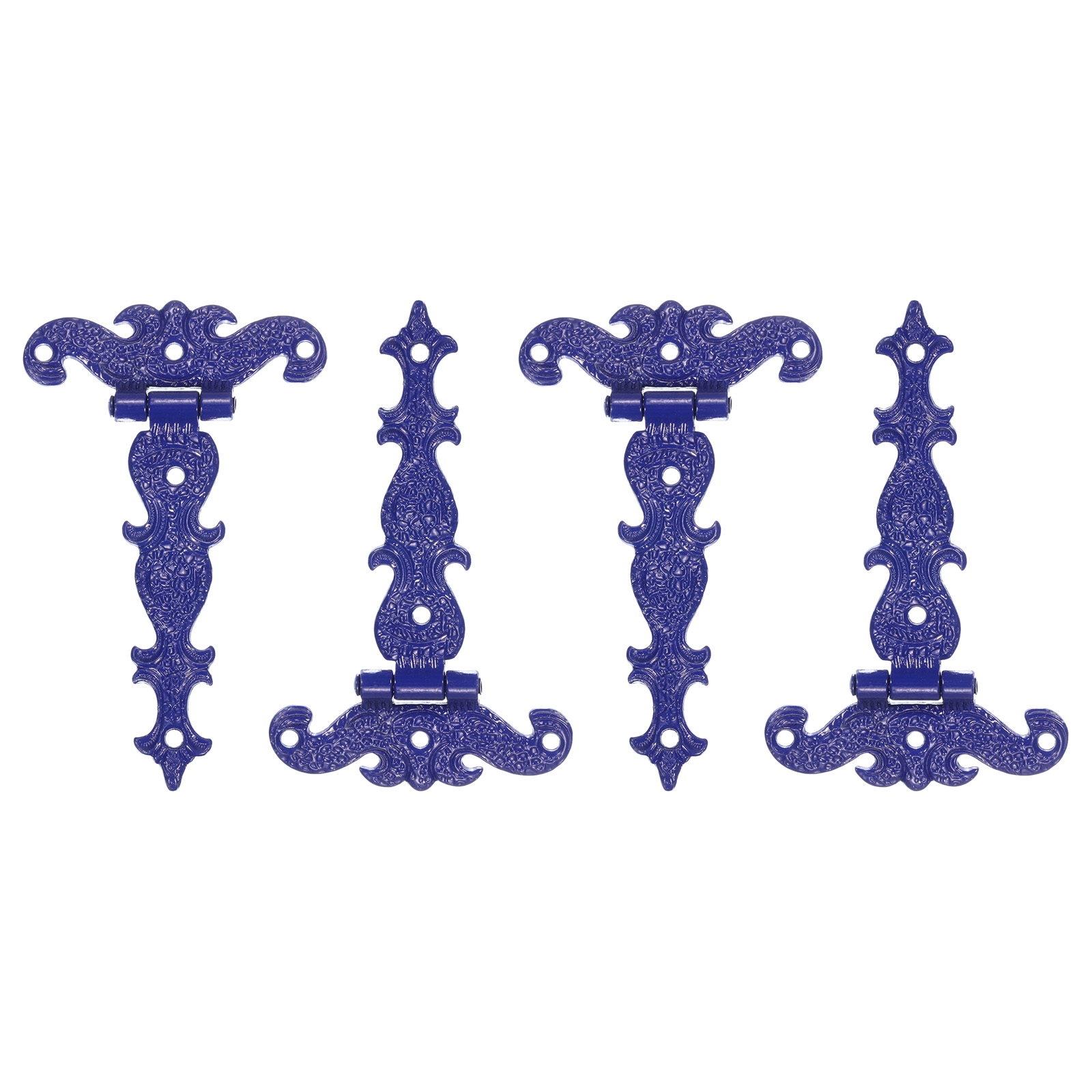Uxcell 3.5 Inch Door Tee Hinge, 4Pack T-strap Hinges Retro Decorative ...