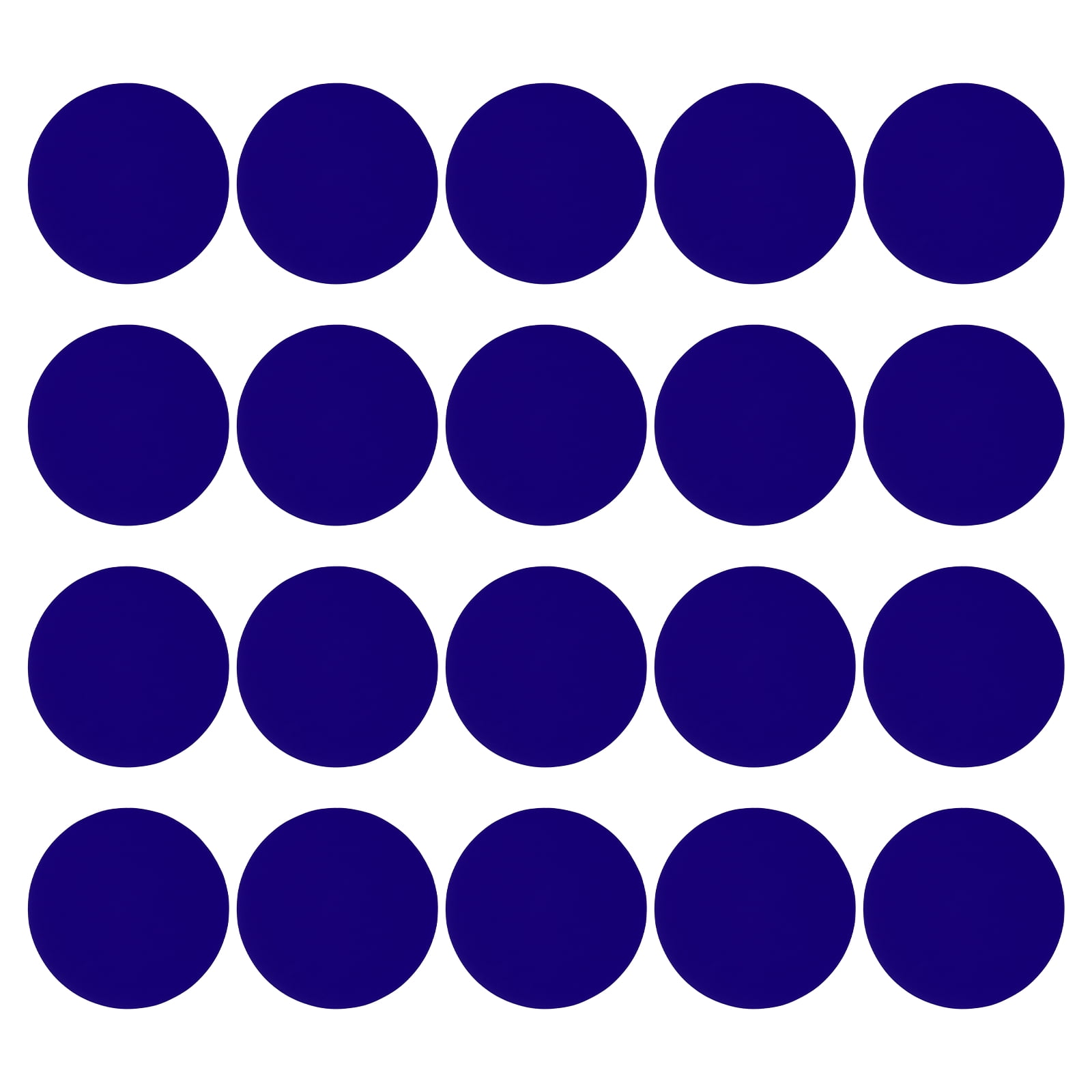 Uxcell 3.5" Round Floor Sticker Classroom Spot Marker Adhesive ...