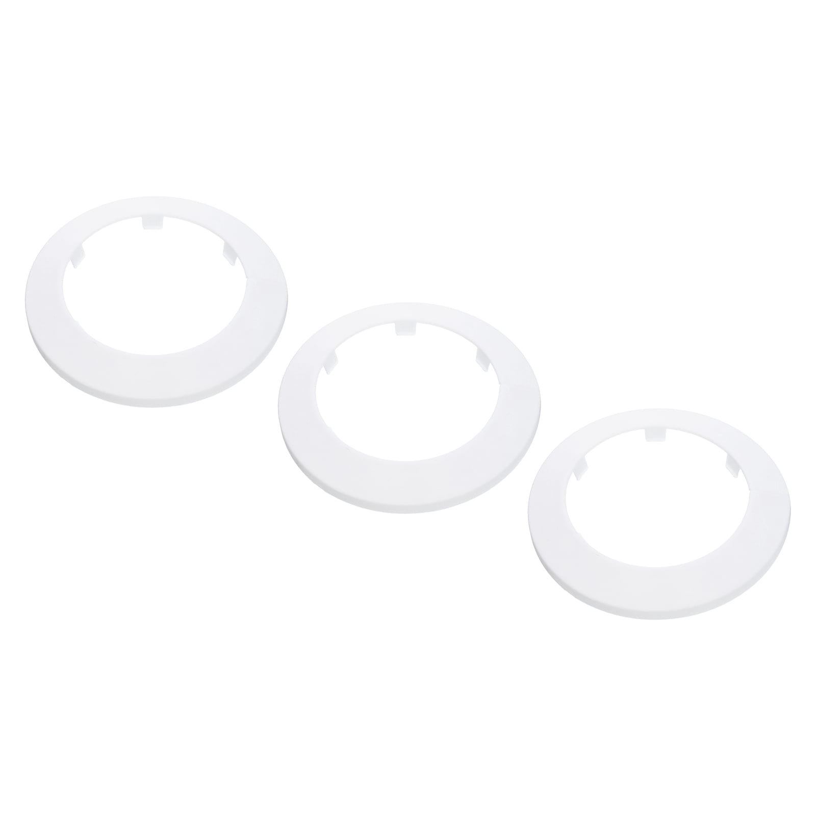 Uxcell 3.54"/90mm Flange Water Pipe Cover Decoration PP Plastic ...