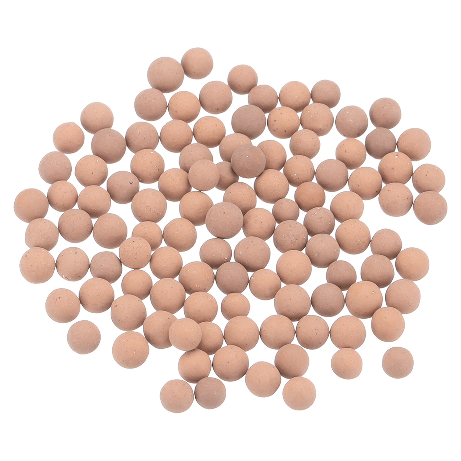 Uxcell 3-5mm 0.22 lbs Clay Pebbles Brown Gardening Potted Balls for ...