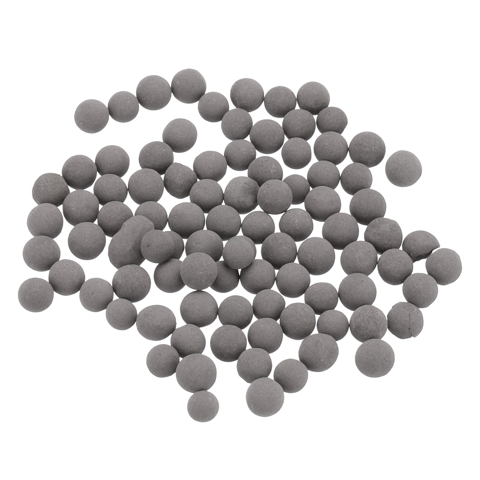 Uxcell 3-5mm 0.22 lbs Clay Pebbles Grey Gardening Potted Balls for ...