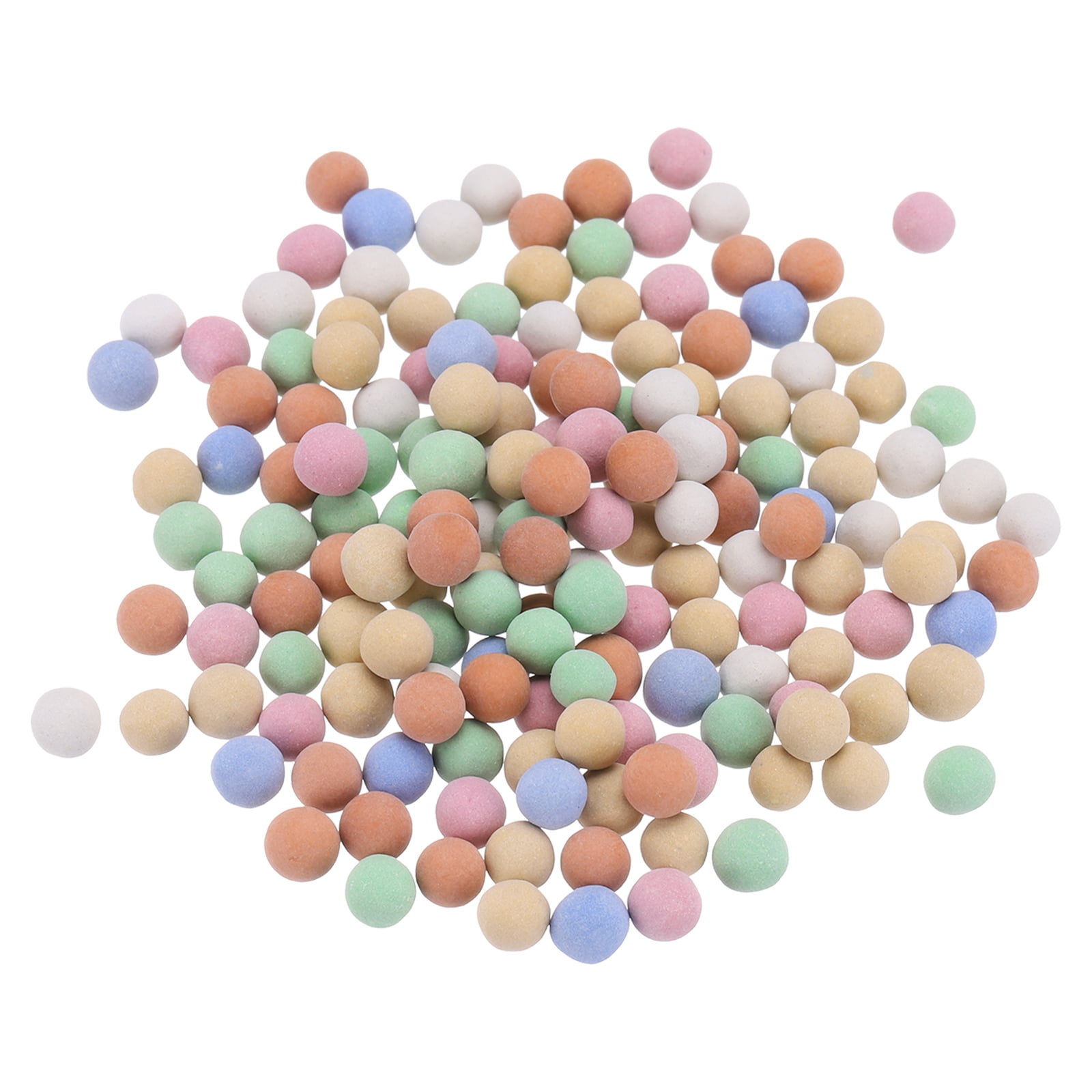 Uxcell 3-5mm 0.88 lbs Clay Pebbles Multicolor Gardening Potted Balls ...