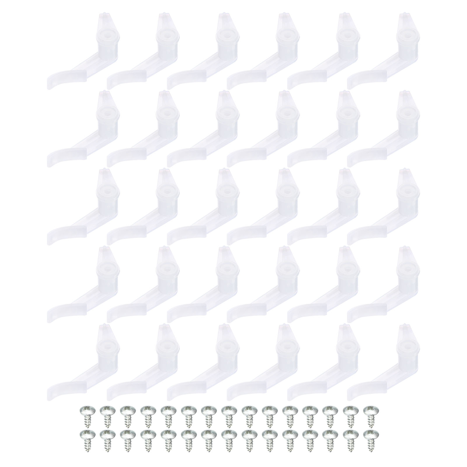 Uxcell 3.5mm Ceiling Lampshade Clips Fixed Buckle Light Fixture ...