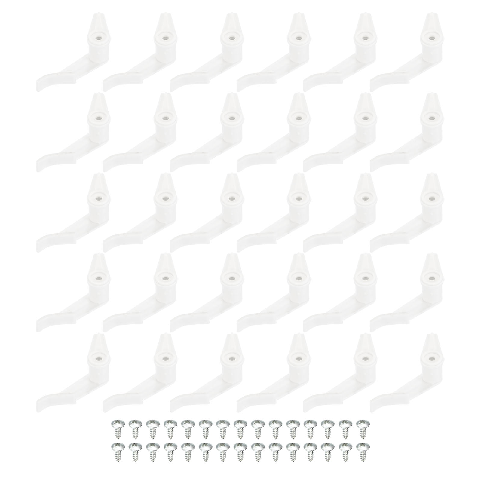 Uxcell 3.5mm Ceiling Lampshade Clips Fixed Buckle Light Fixture ...