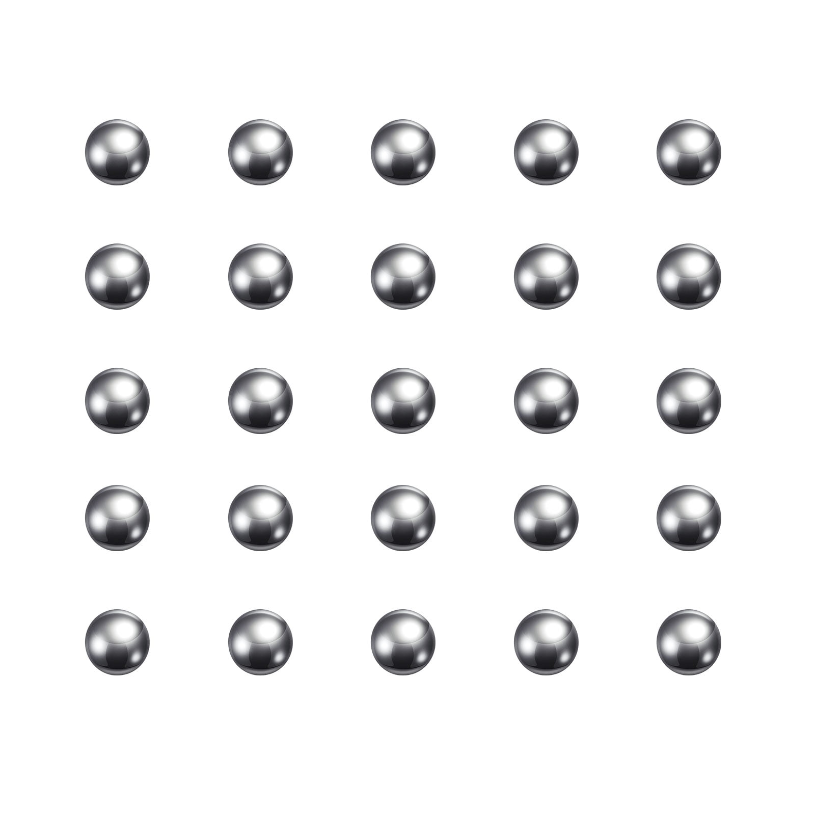 Uxcell 3.5mm Diameter Precision Balls 201 Stainless Steel G200 Ball for ...