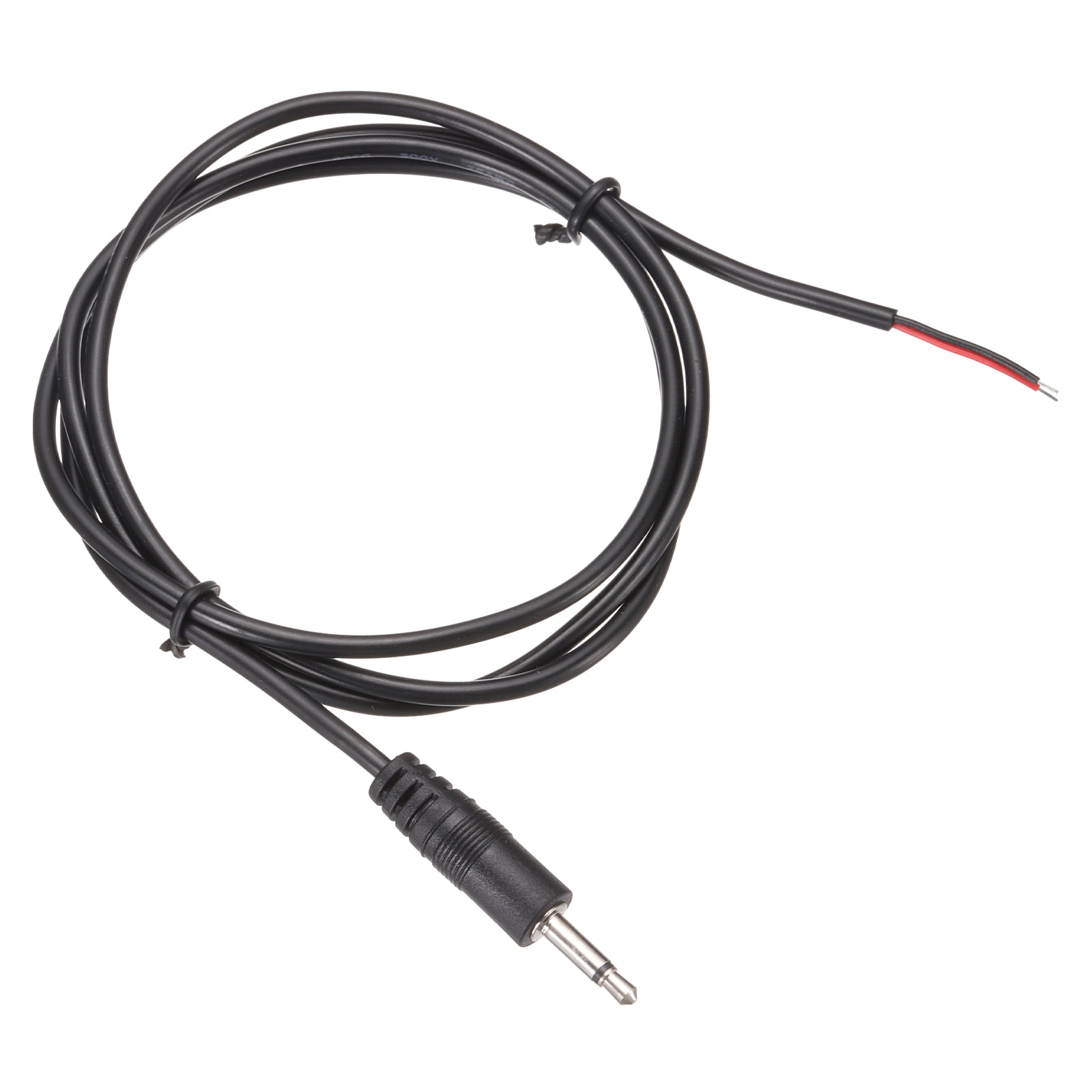 Uxcell 3.5mm Male Plug Jack Connector Audio Cable 2 Pole Mono Aux Cable ...