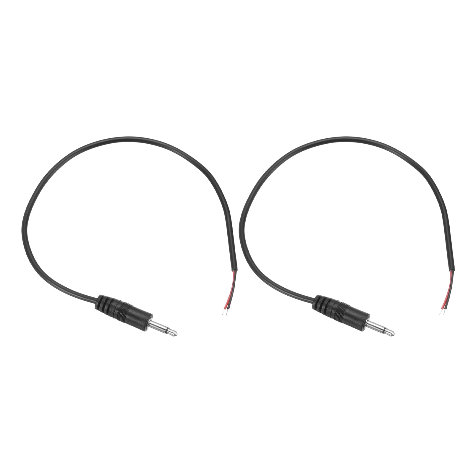 Uxcell 3.5mm Male Plug Jack Connector Audio Cable 2 Pole Mono Aux Cable ...